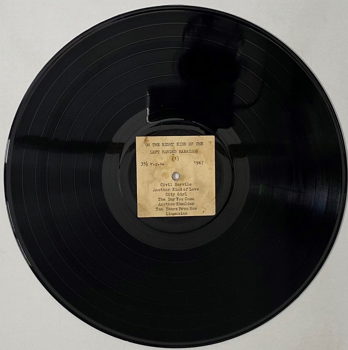 Lot 96 - THE LEFT-HANDED MARRIAGE - ON THE RIGHT SIDE