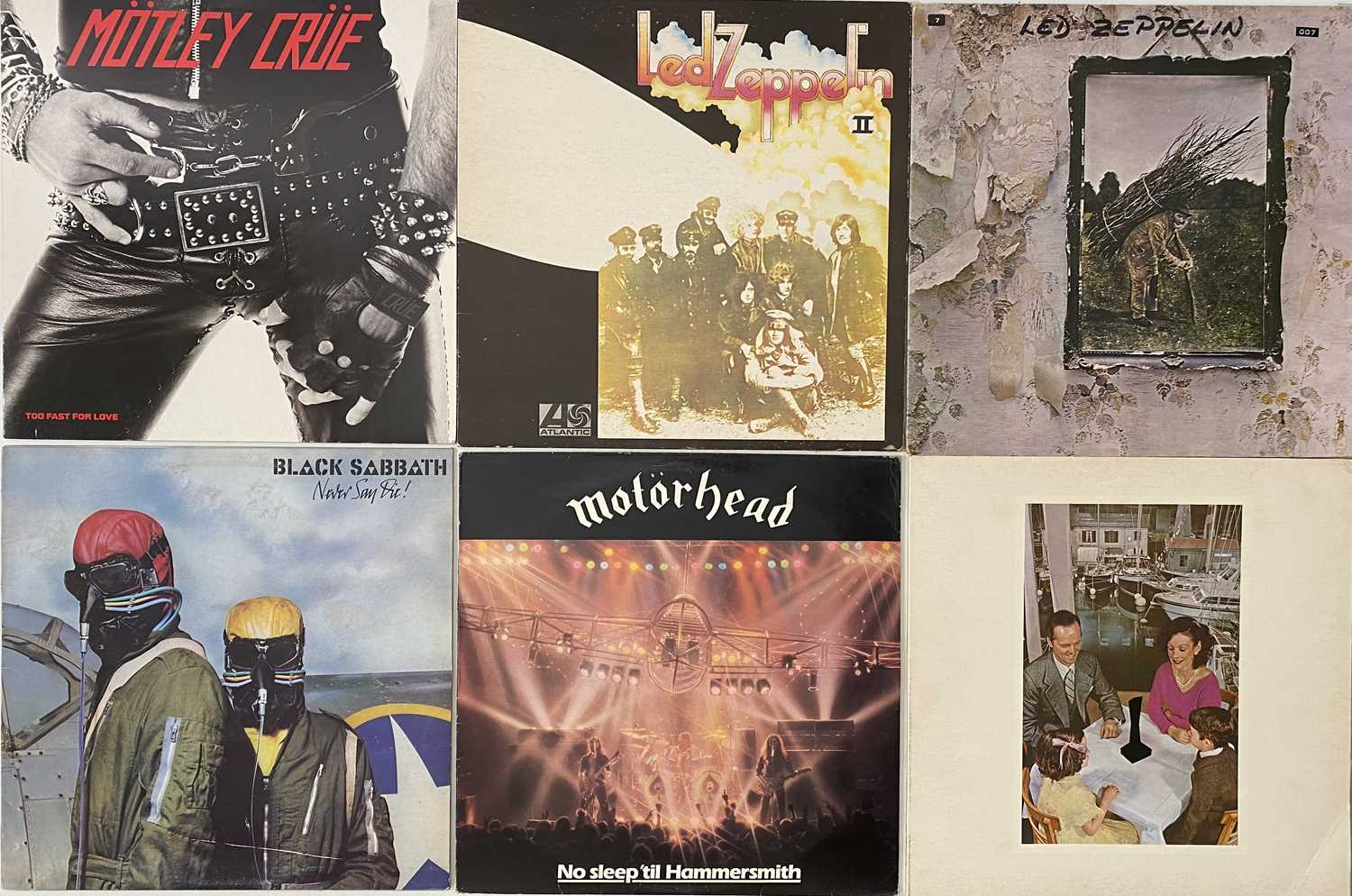 Lot 1140 - HEAVY ROCK/METAL - LPs