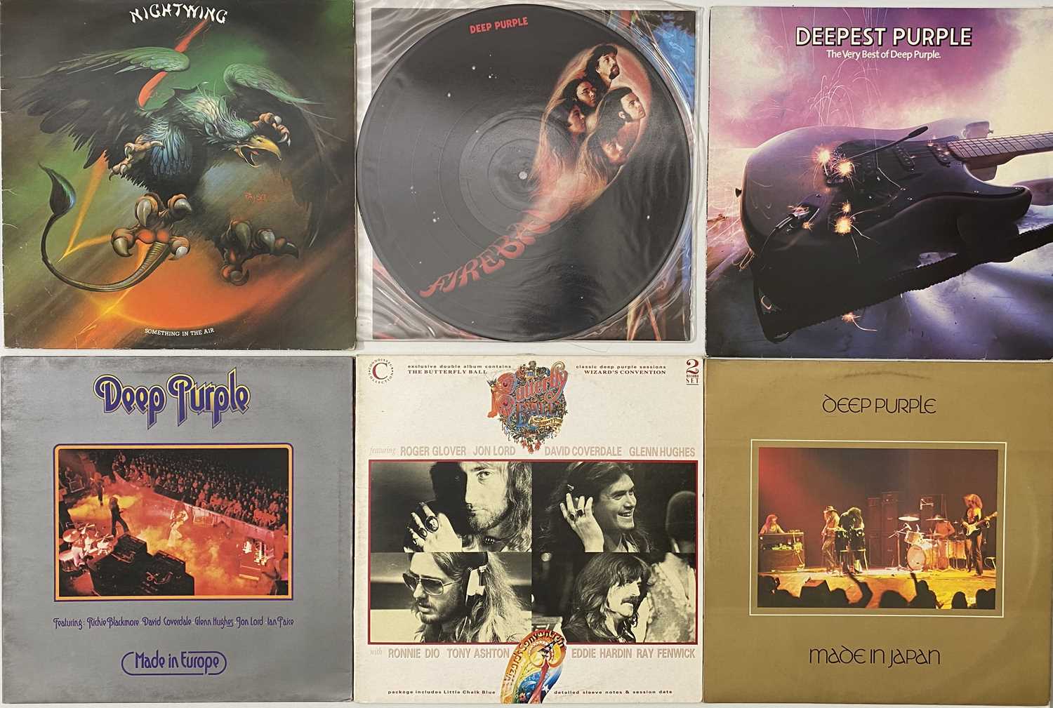 Lot 1140 - HEAVY ROCK/METAL - LPs