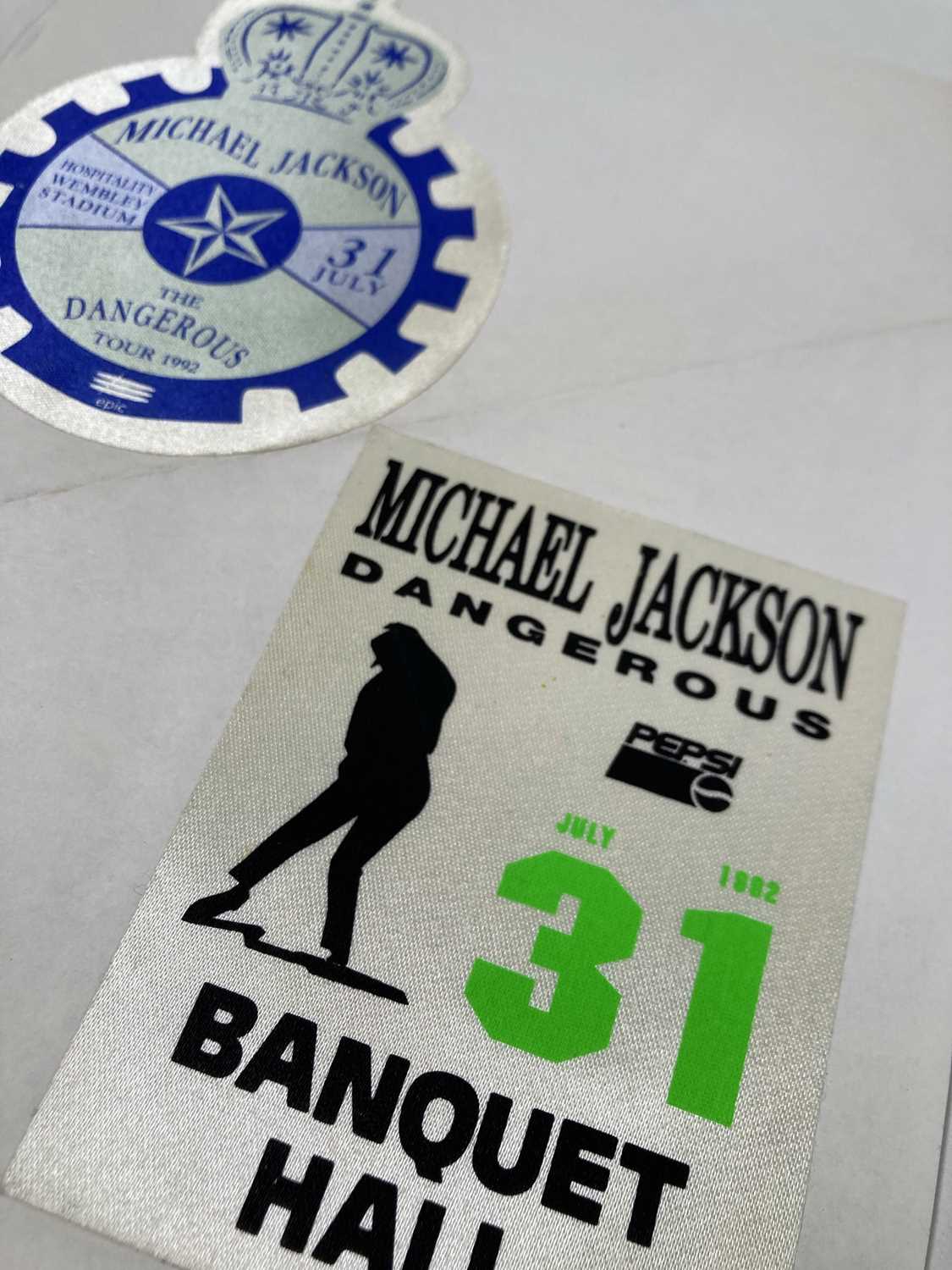 Lot 417 - MICHAEL JACKSON - DANGEROUS TOUR VIP