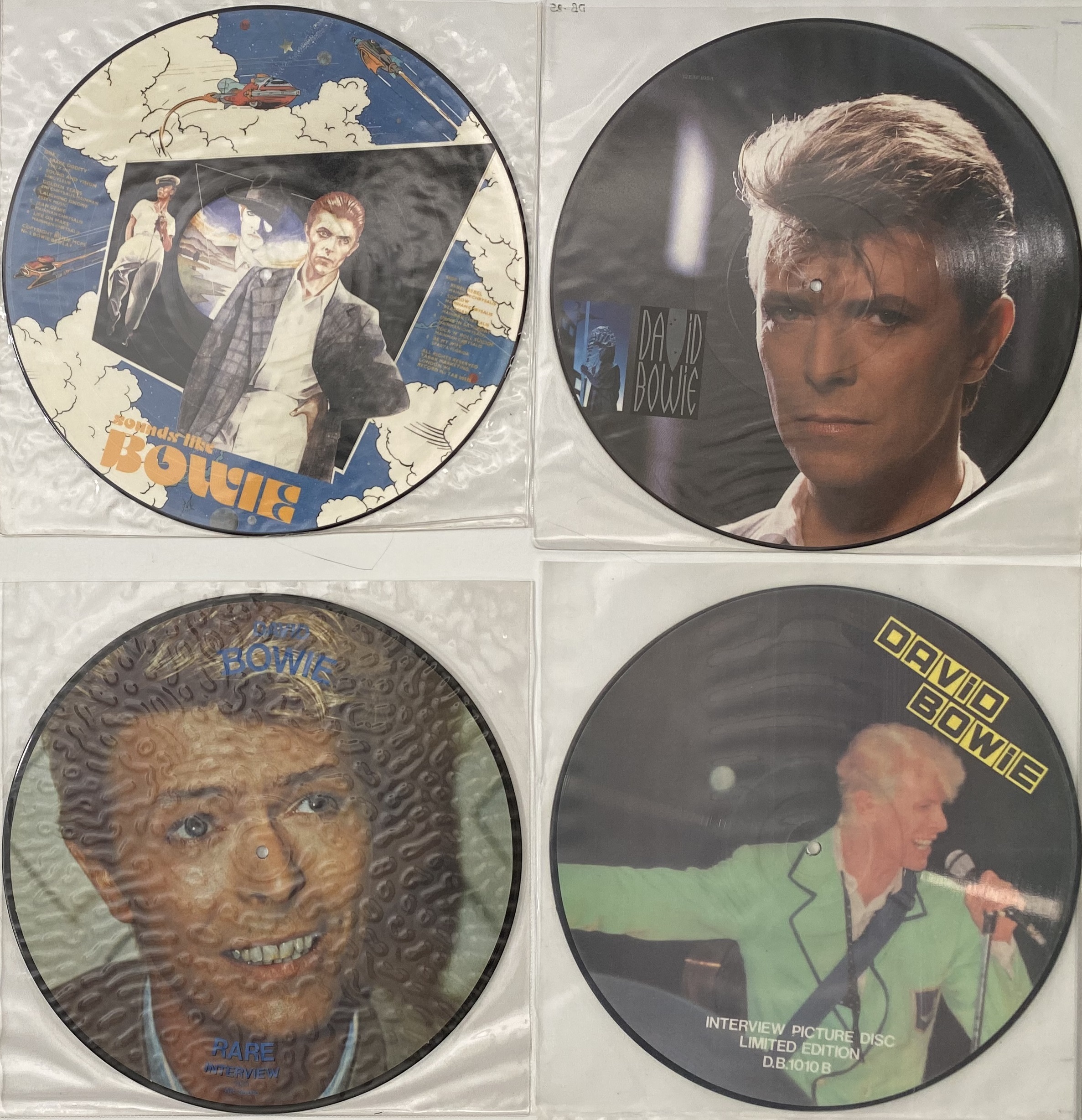 Lot 1155 - DAVID BOWIE - LP/12" PICTURE DISCS