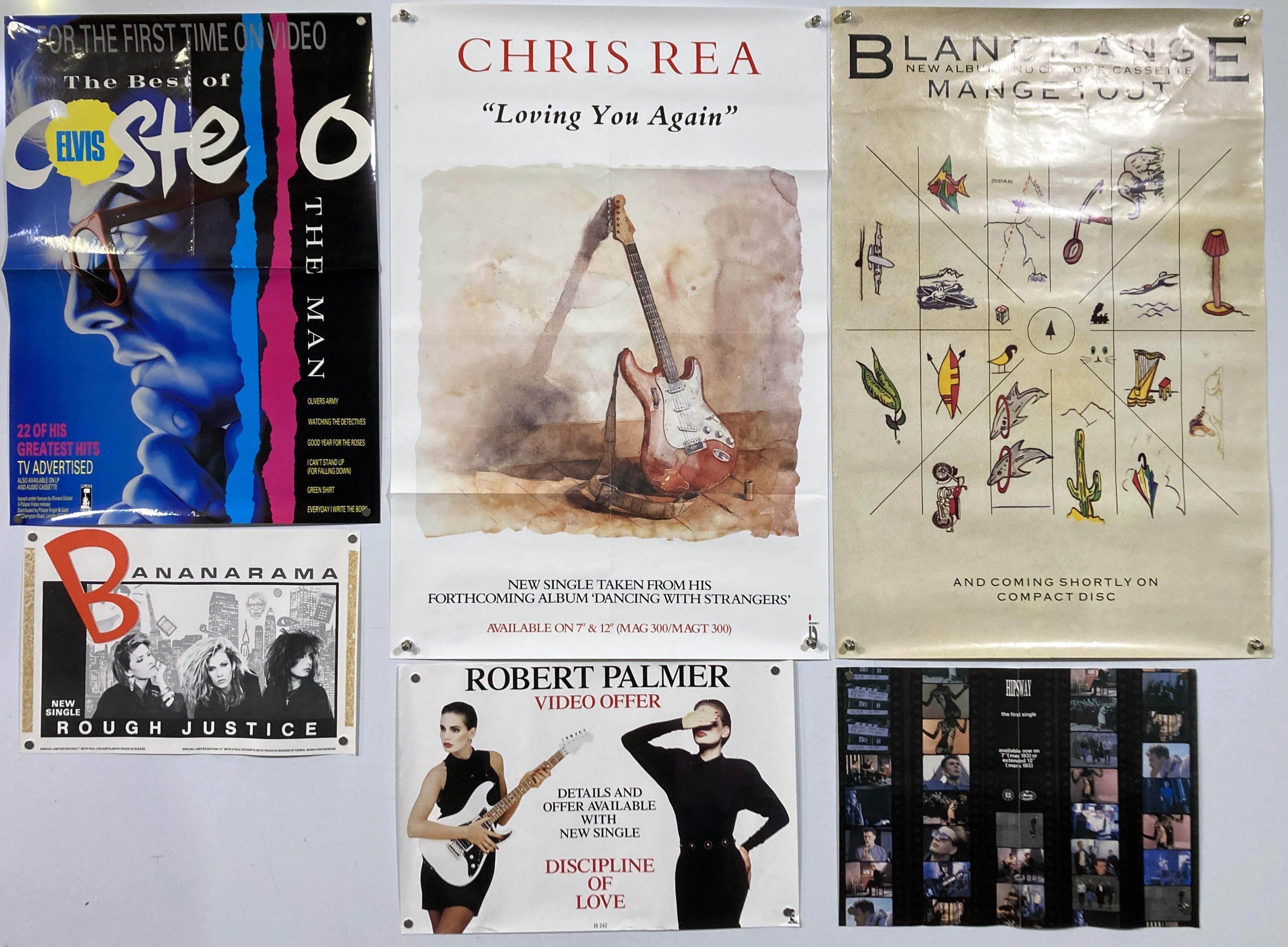 Lot 262 - 1980S PROMOTIONAL POSTERS - POP / NEW WAVE