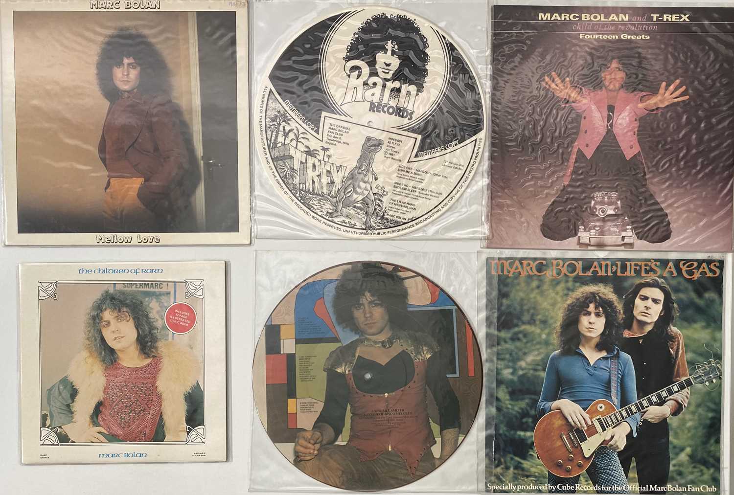 Lot 1163 - MARC BOLAN & RELATED - LP/12" COLLECTION
