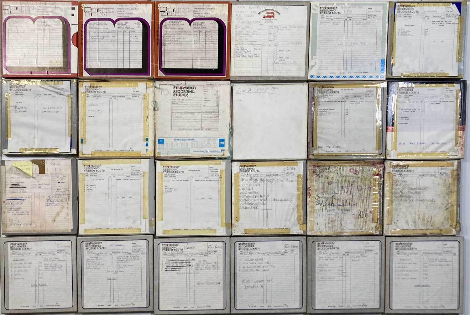 Lot 458 - MASTER TAPE ARCHIVE - 1970S RECORDINGS FROM