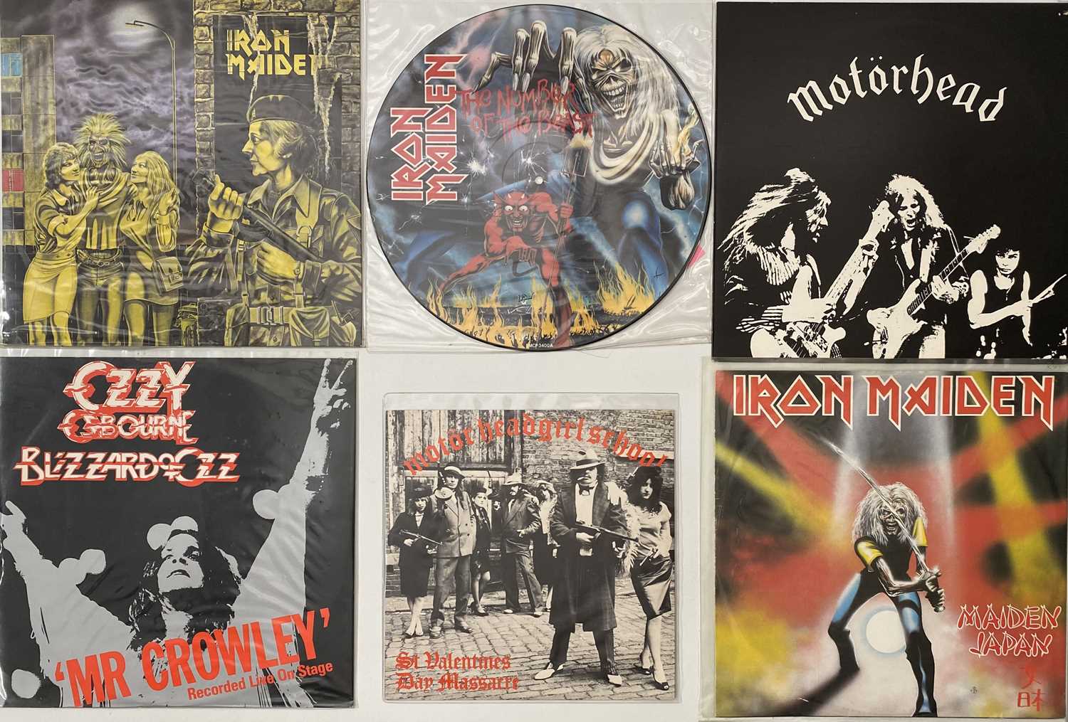 Lot 1167 - METAL/HEAVY ROCK - 12" COLLECTION