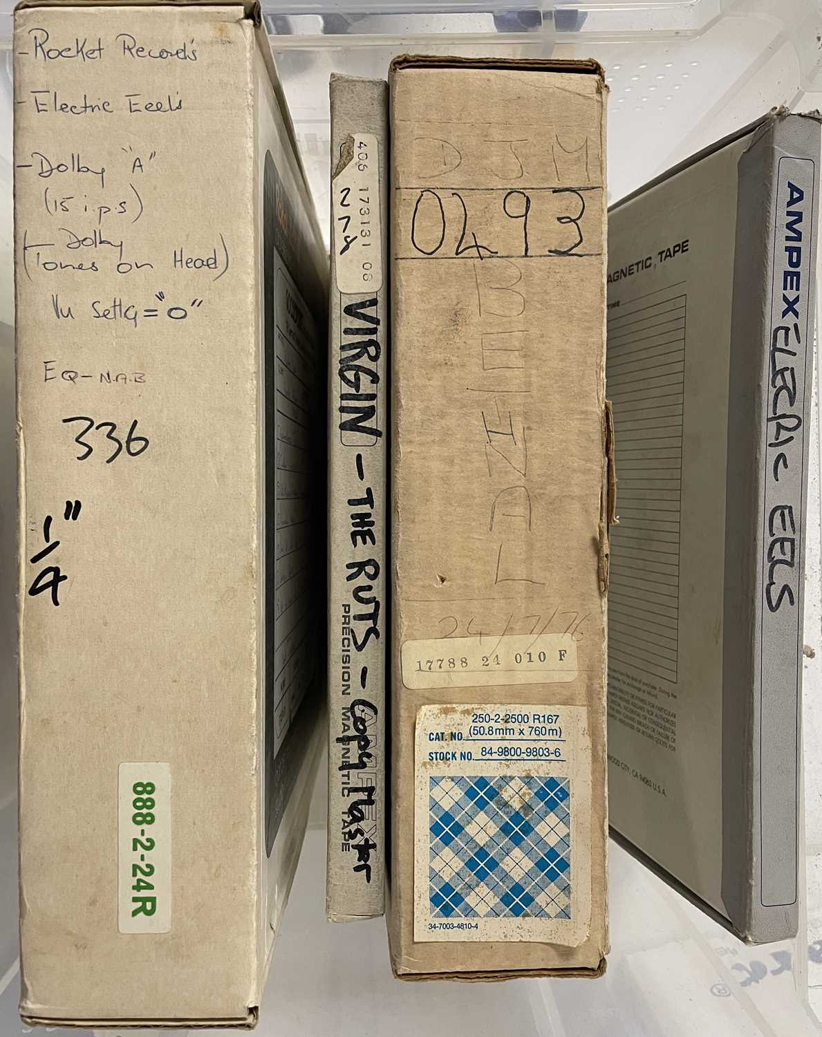 Lot 463 - MASTER TAPES - PUNK / POST PUNK INC ELECTRIC