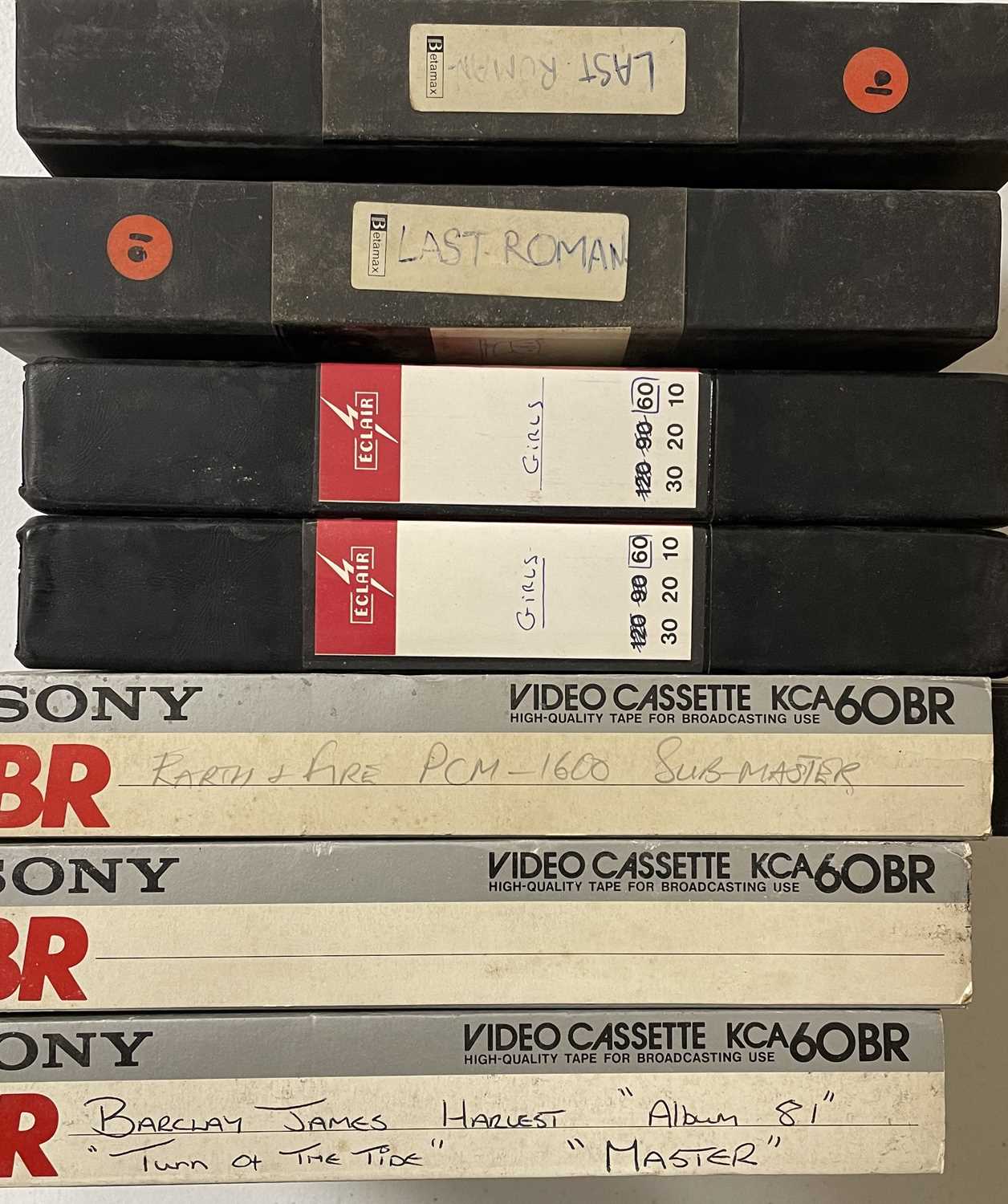 Lot 468 - MASTER TAPE ARCHIVE - STRAWBERRY STUDIOS