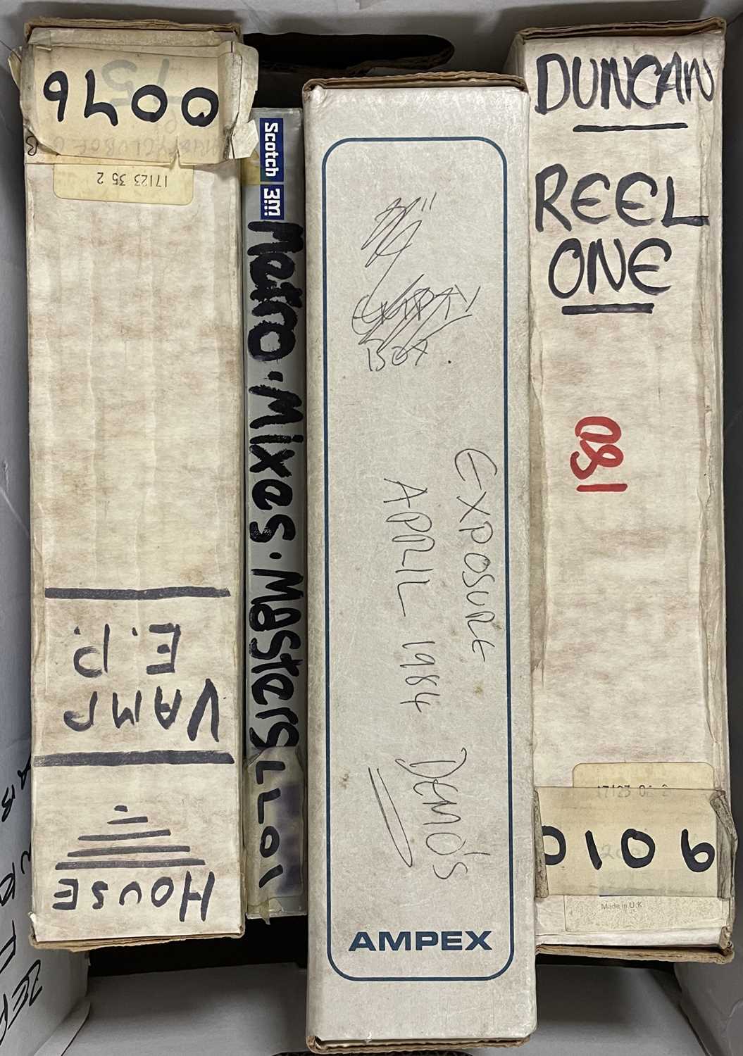 Lot 471 - MASTER TAPE ARCHIVE - STRAWBERRY STUDIOS