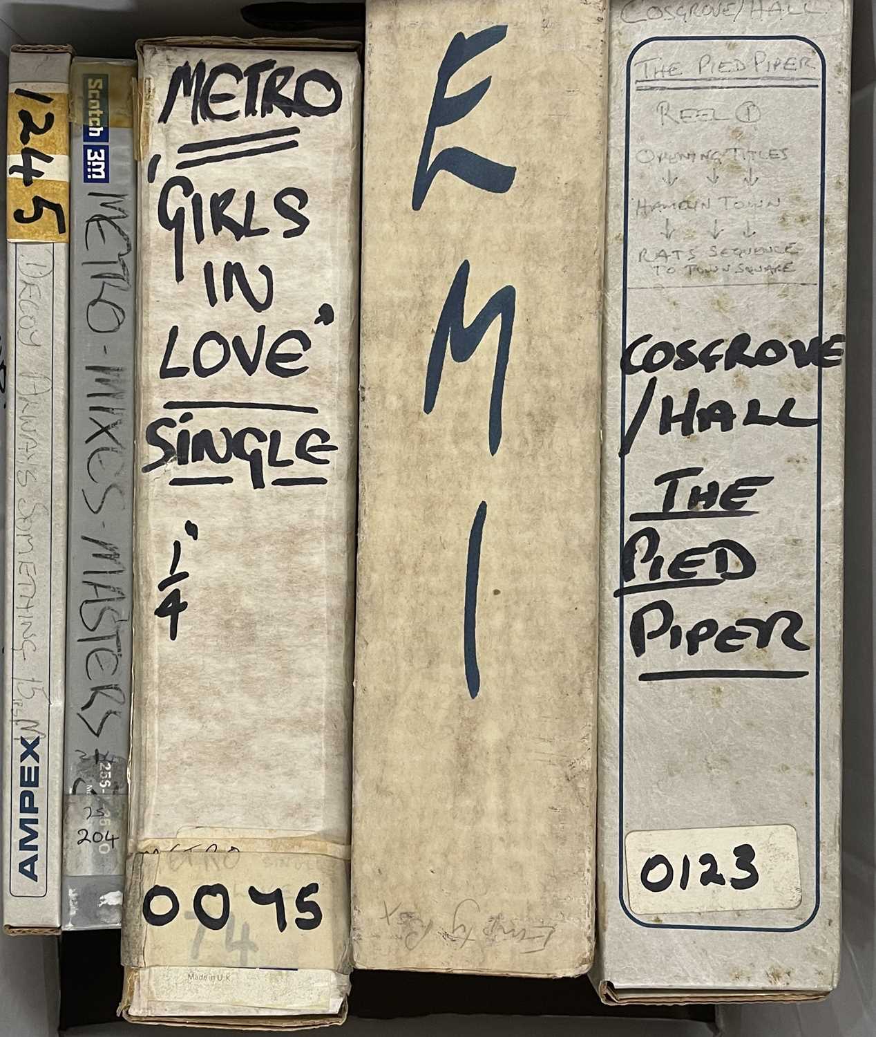 Lot 471 - MASTER TAPE ARCHIVE - STRAWBERRY STUDIOS