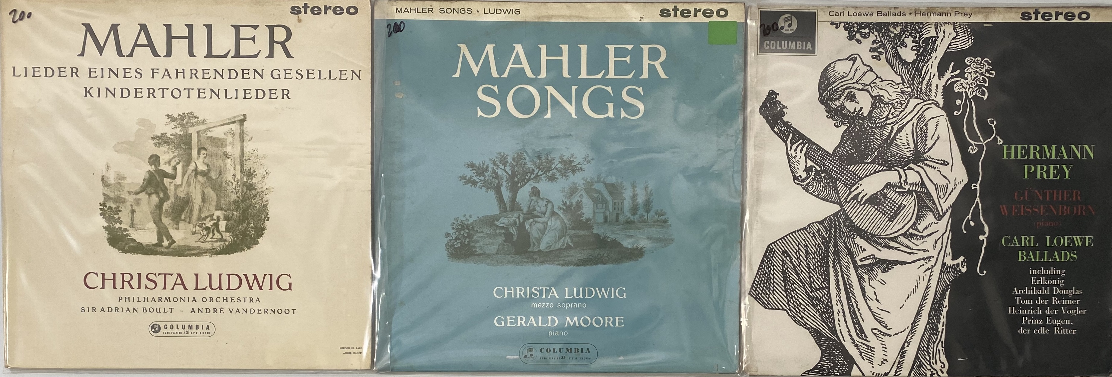 Lot 1089 - COLUMBIA - CLASSICAL STEREO LP RARITIES