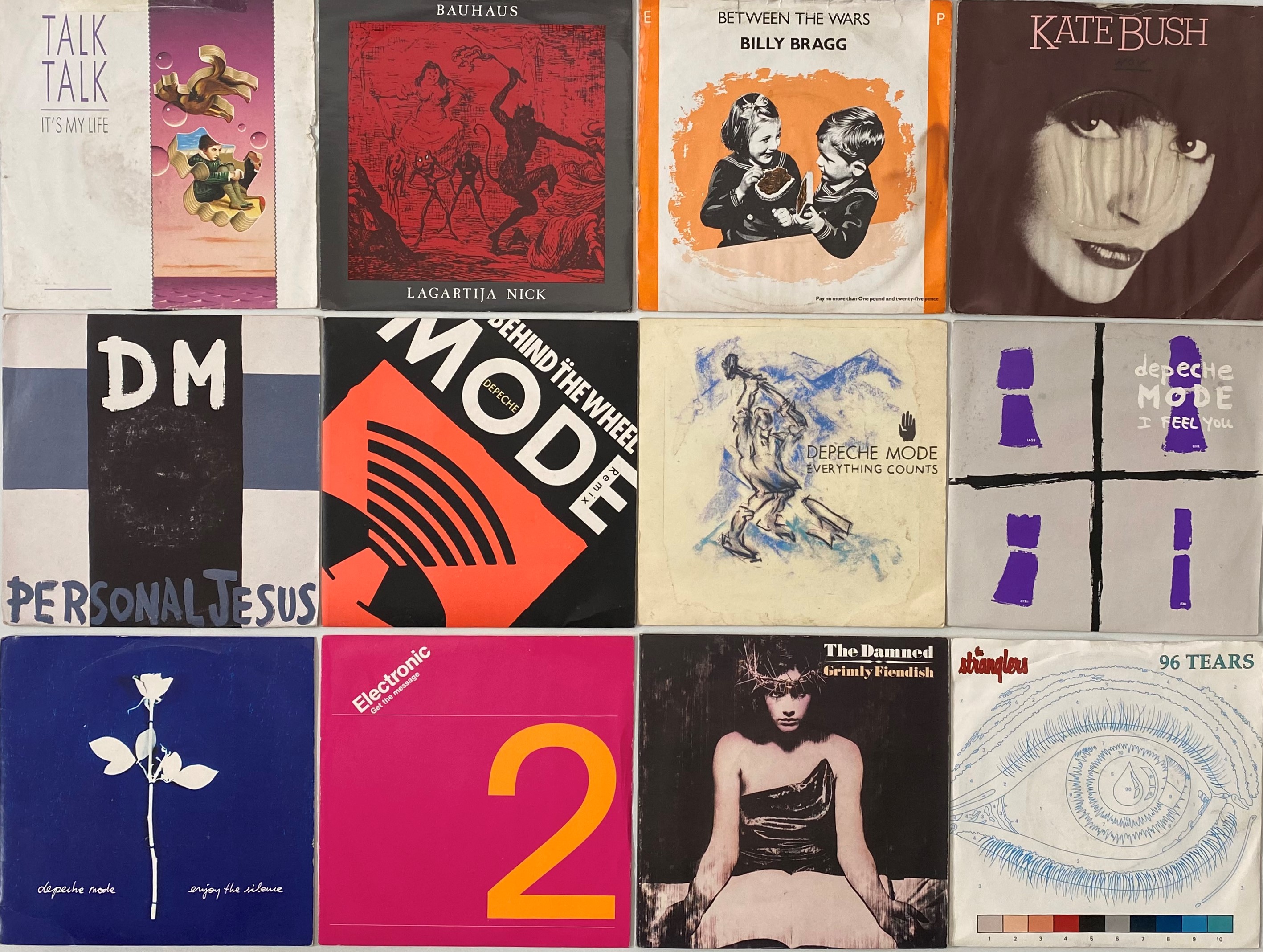 Lot 1074 - NEW WAVE/INDIE/ALT/PUNK - 7" COLLECTION