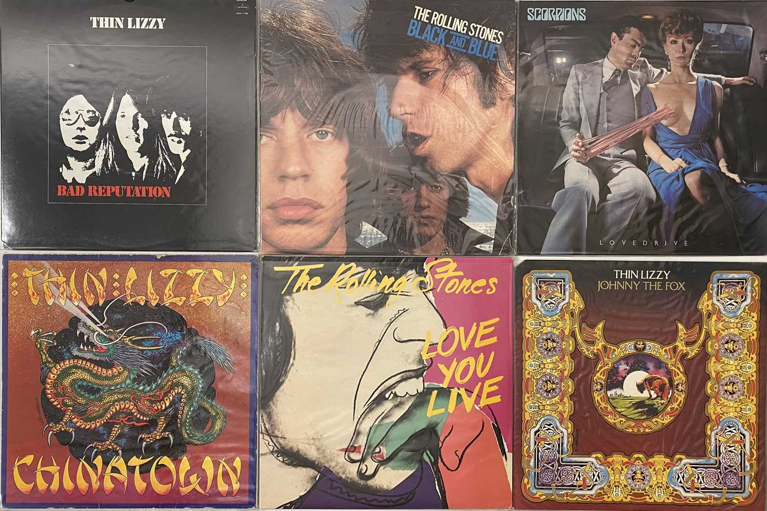 Lot 1077 - CLASSIC/ HEAVY - ROCK LP COLLECTION