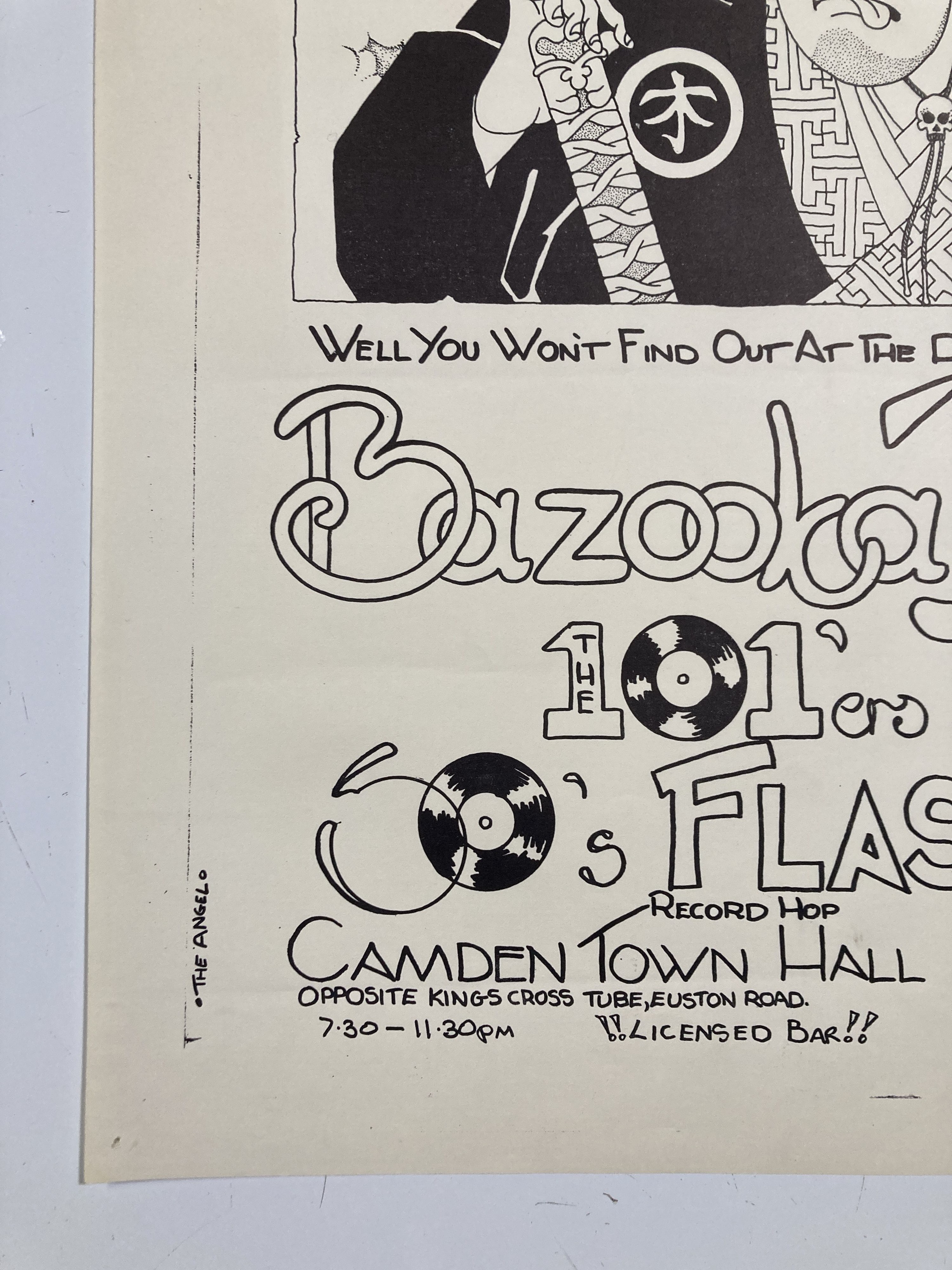 Lot 583 - THE CLASH INTEREST - A RARE POSTER FOR JOE