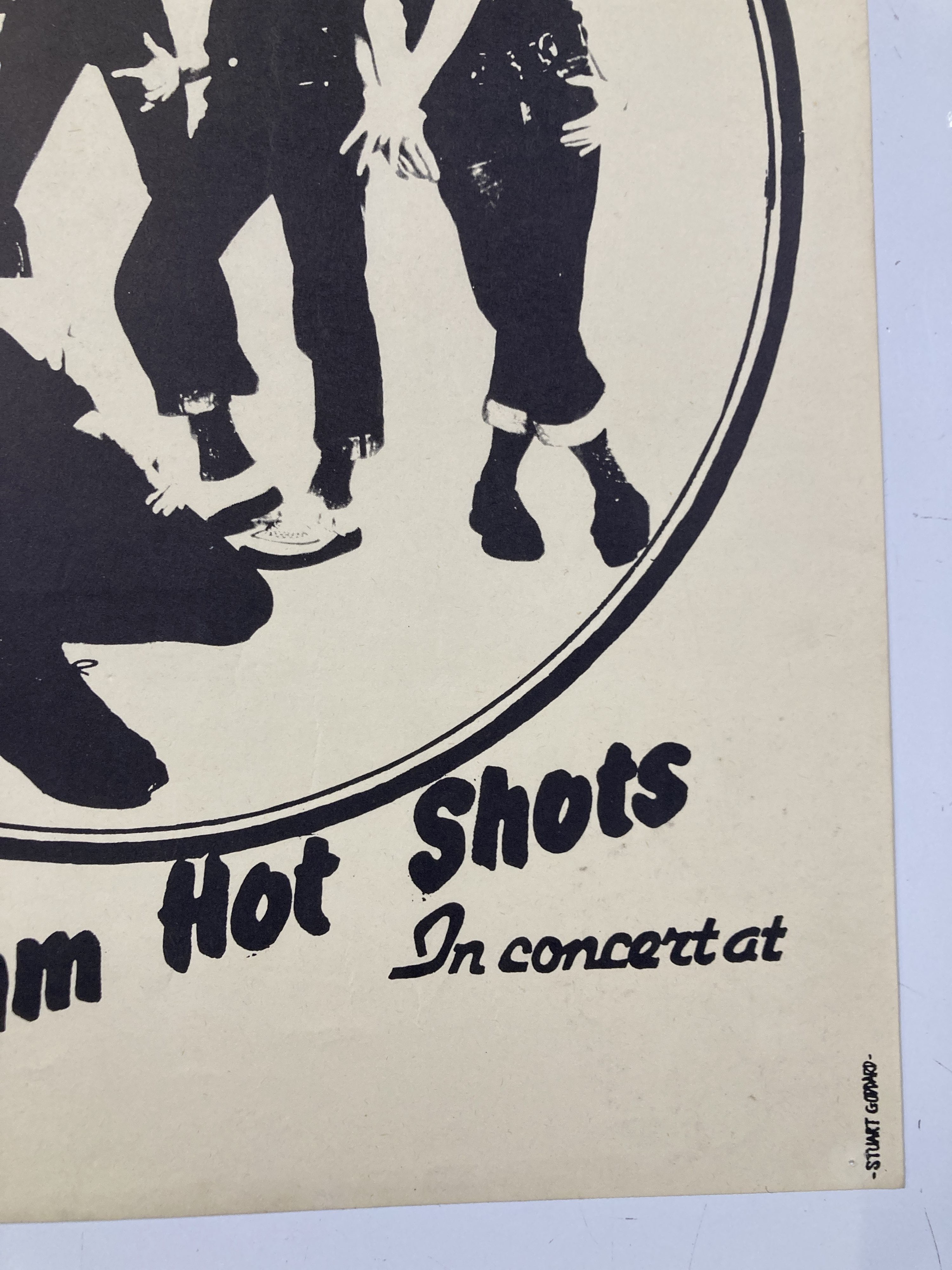 Lot 581 - ADAM ANT INTEREST - A BAZOOKA JOE POSTER C