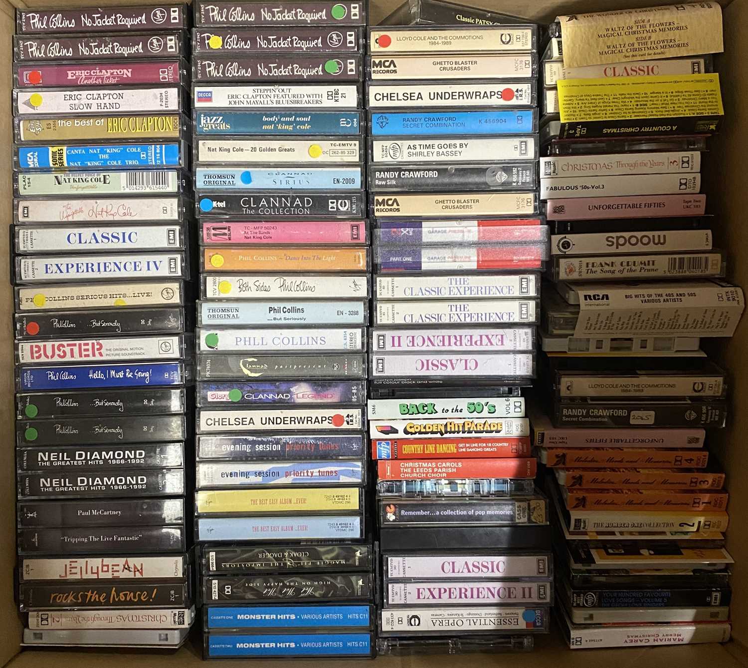 Lot 1210 - CASSETTES - LARGE COLLECTION