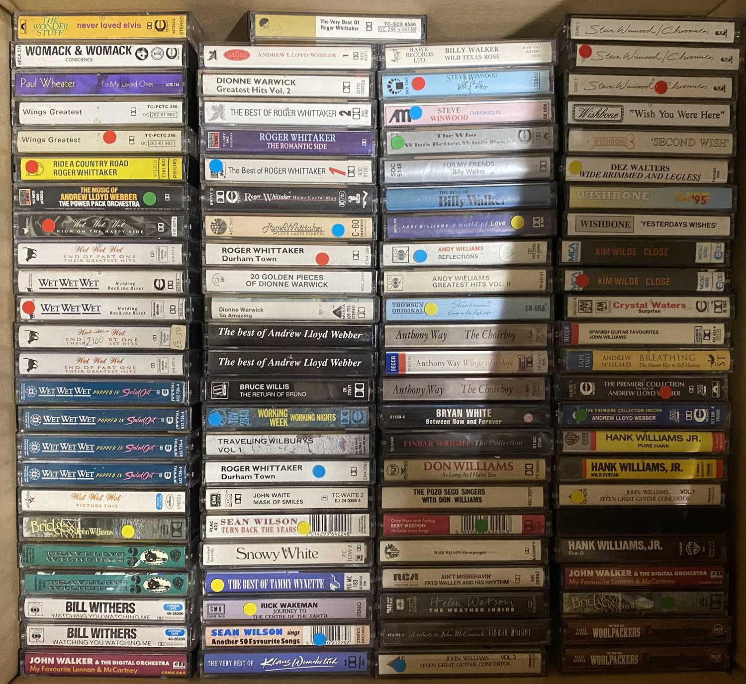 Lot 1210 - CASSETTES - LARGE COLLECTION