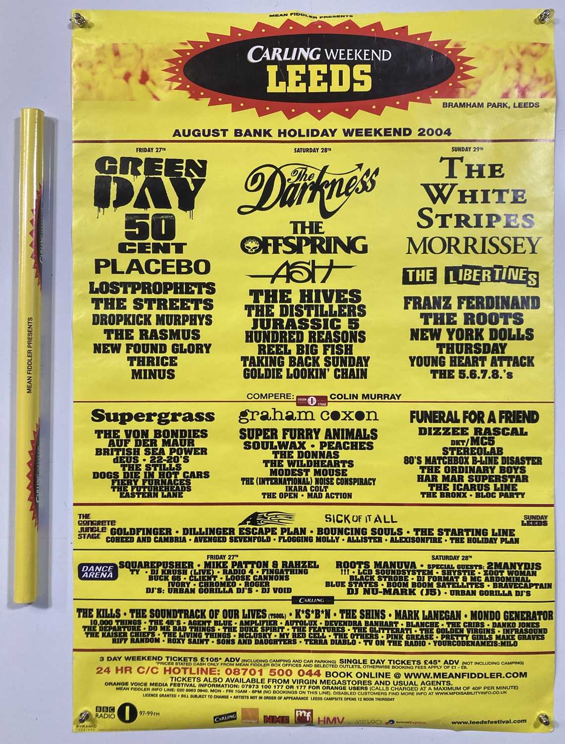 Lot 271 - READING AND LEEDS FESTIVAL - C 1990S/00S