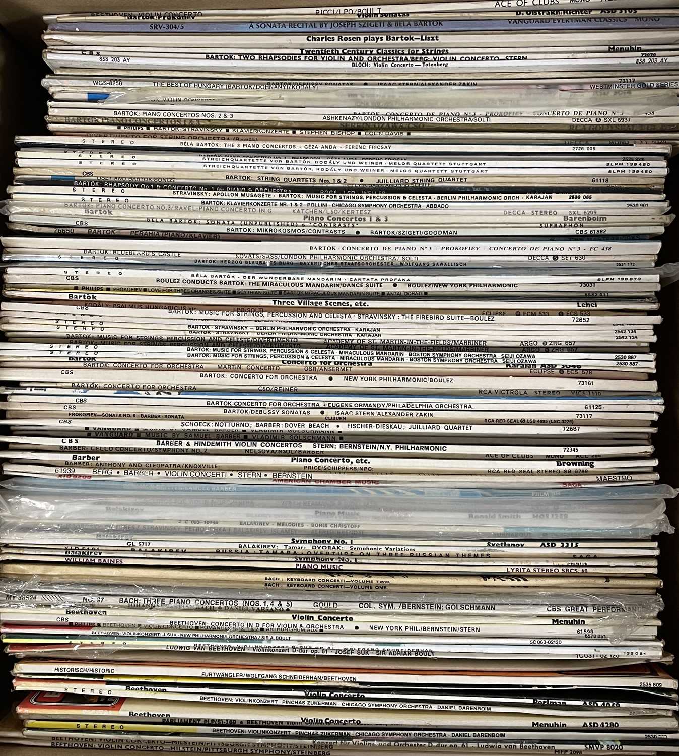 Lot 1105 - CLASSICAL LP ARCHIVE - 1100+ LPS INCLUDING