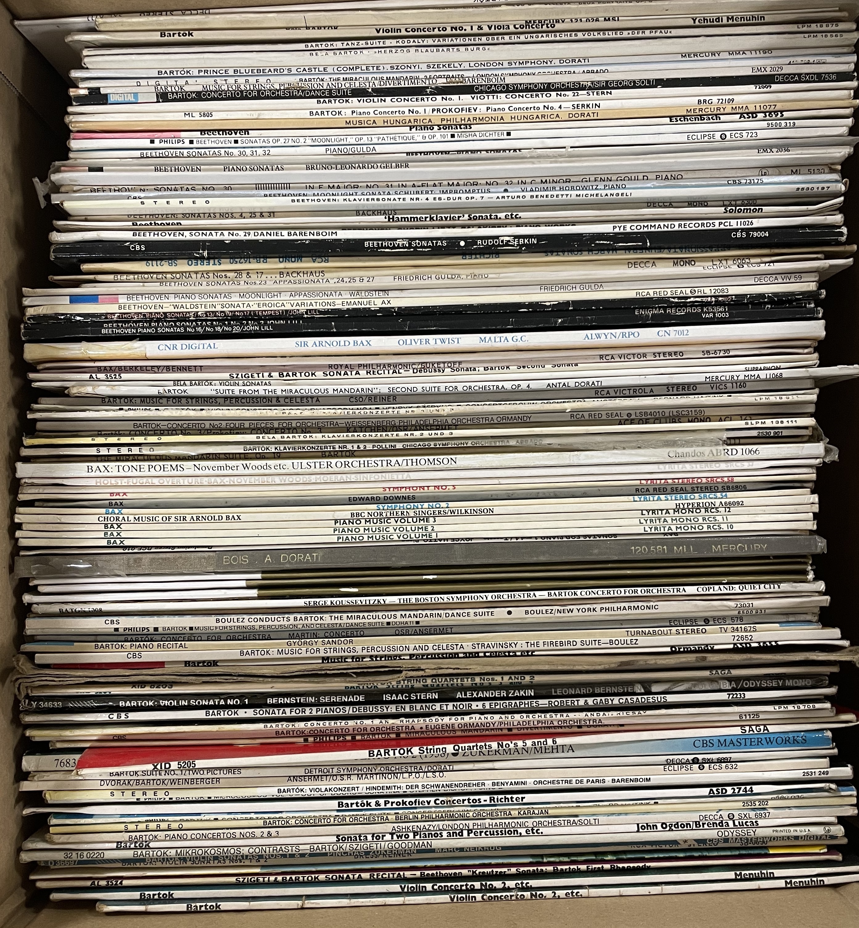 Lot 1105 - CLASSICAL LP ARCHIVE - 1100+ LPS INCLUDING