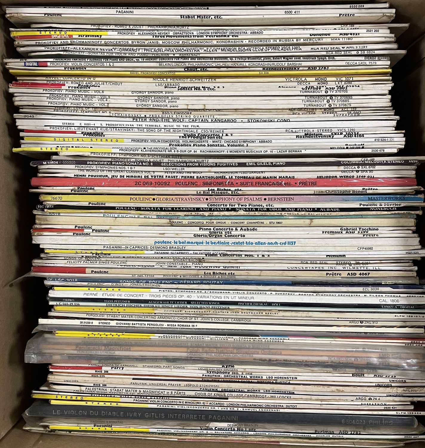 Lot 1106 - CLASSICAL LP ARCHIVE - 1100+ LPS INCLUDING