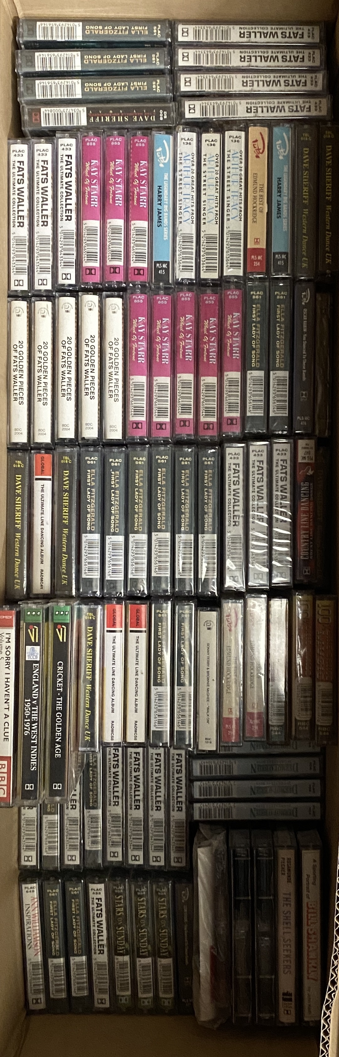 Lot 1211 - CASSETTES - LARGE COLLECTION