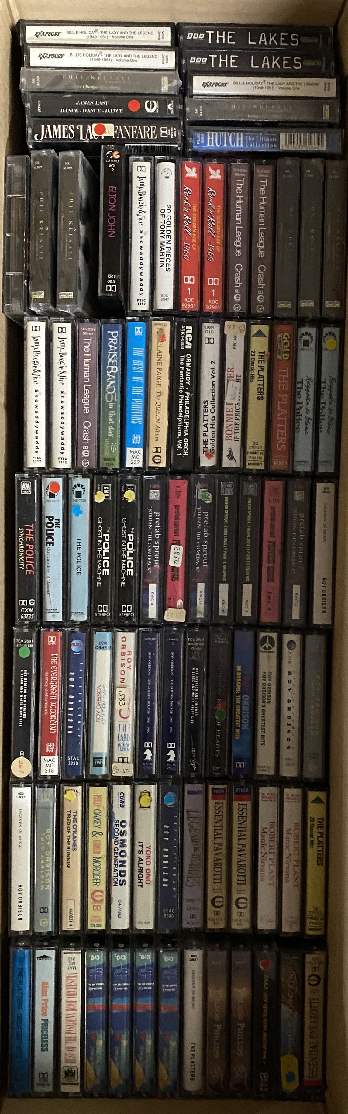 Lot 1211 - CASSETTES - LARGE COLLECTION