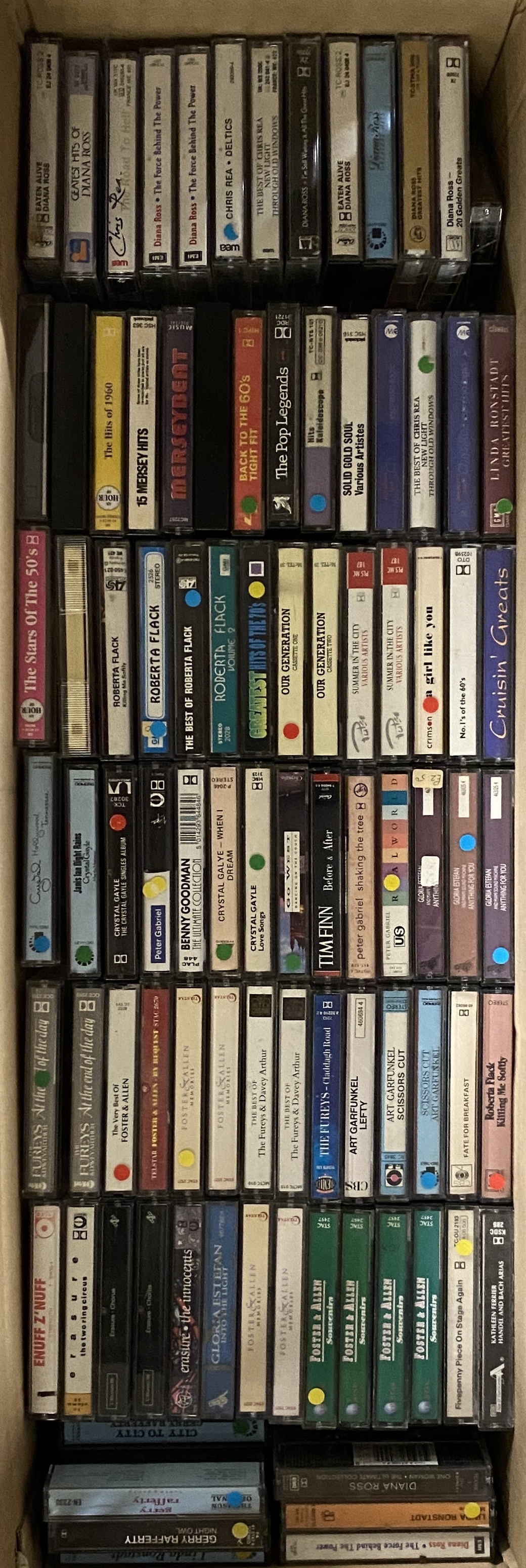 Lot 1211 - CASSETTES - LARGE COLLECTION