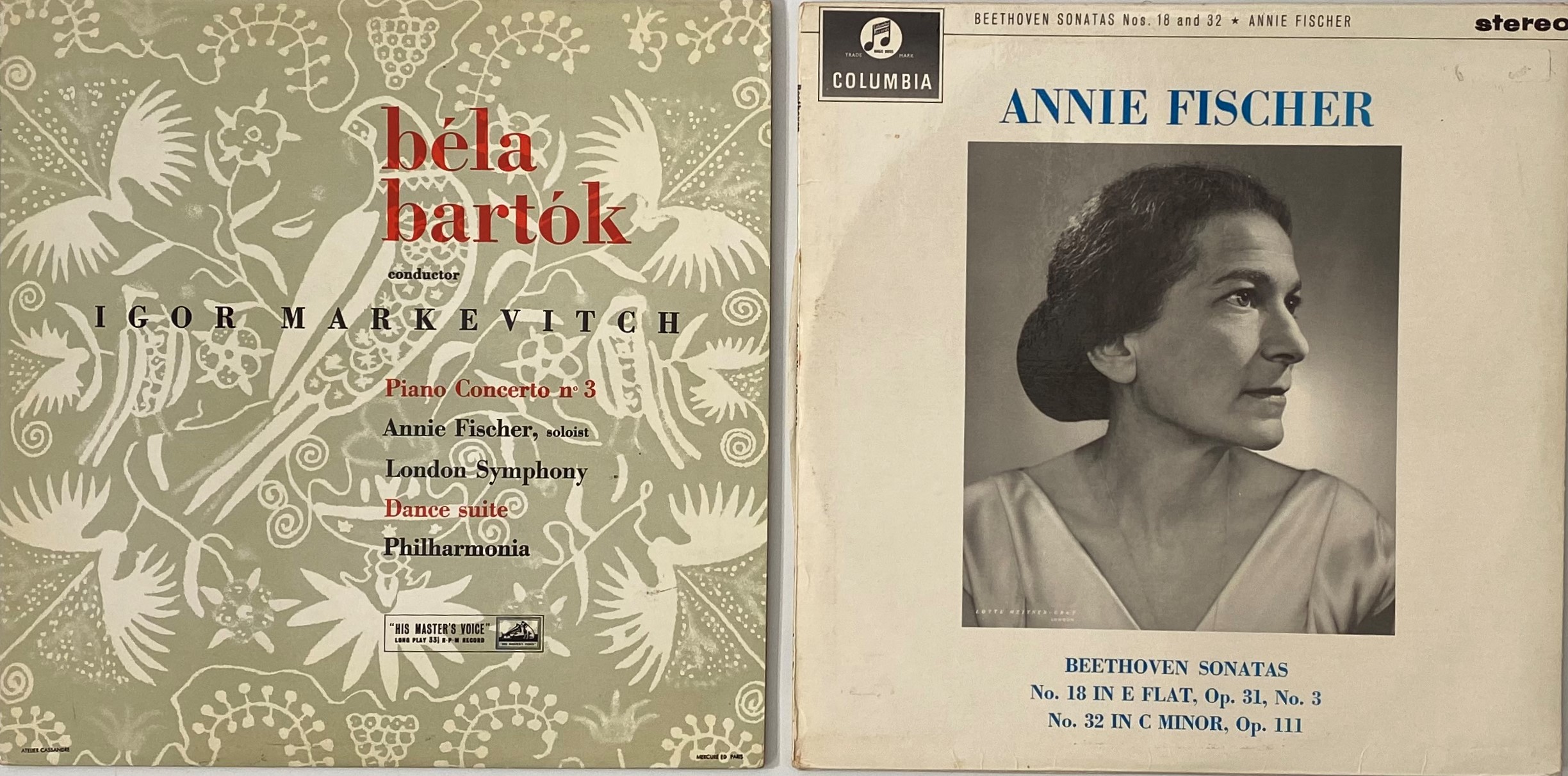 Lot 1110 - ANNE FISCHER - LP RARITIES