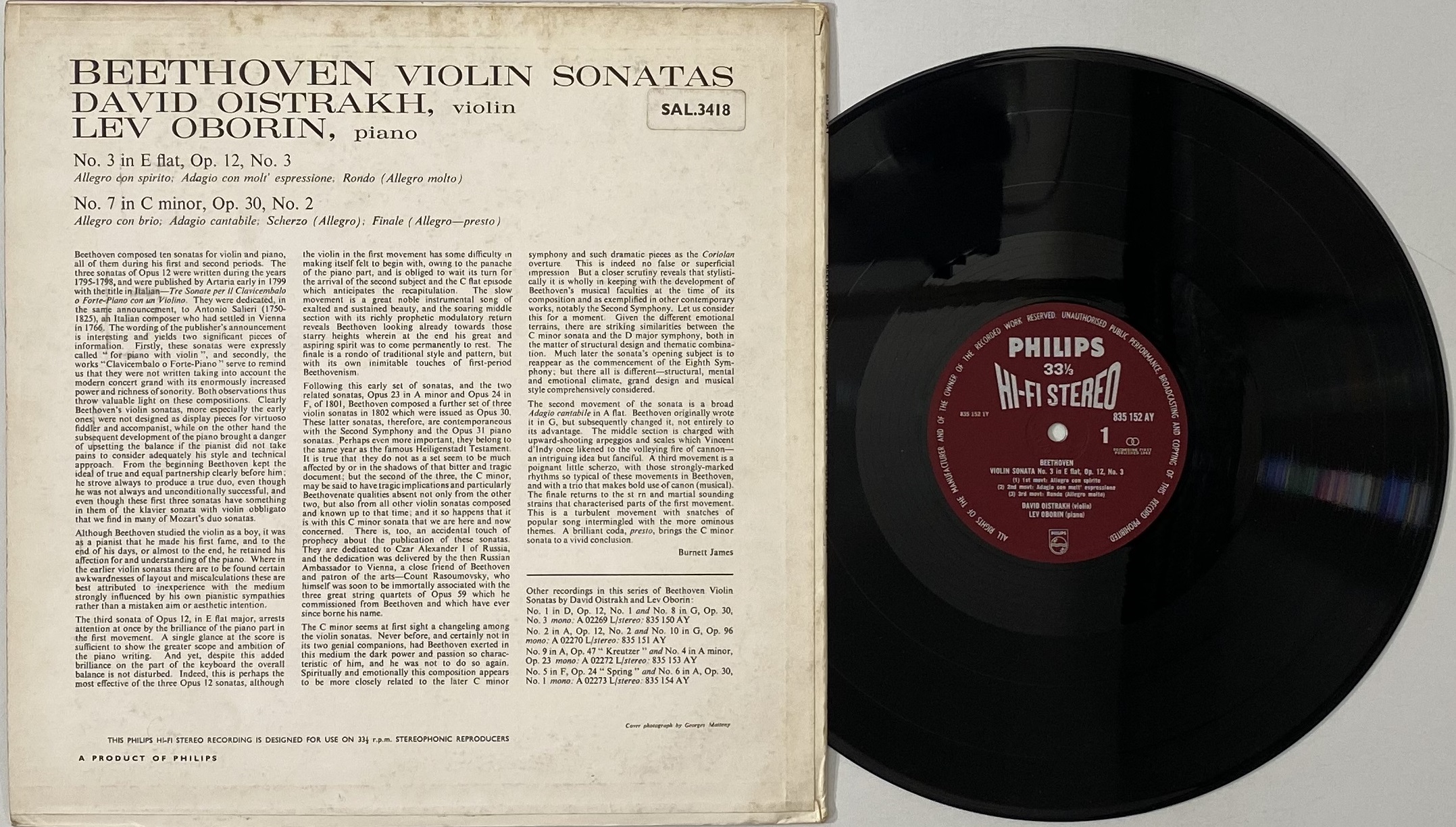 Lot 1114 - CLASSICAL - LP COLLECTION (WITH UK AND