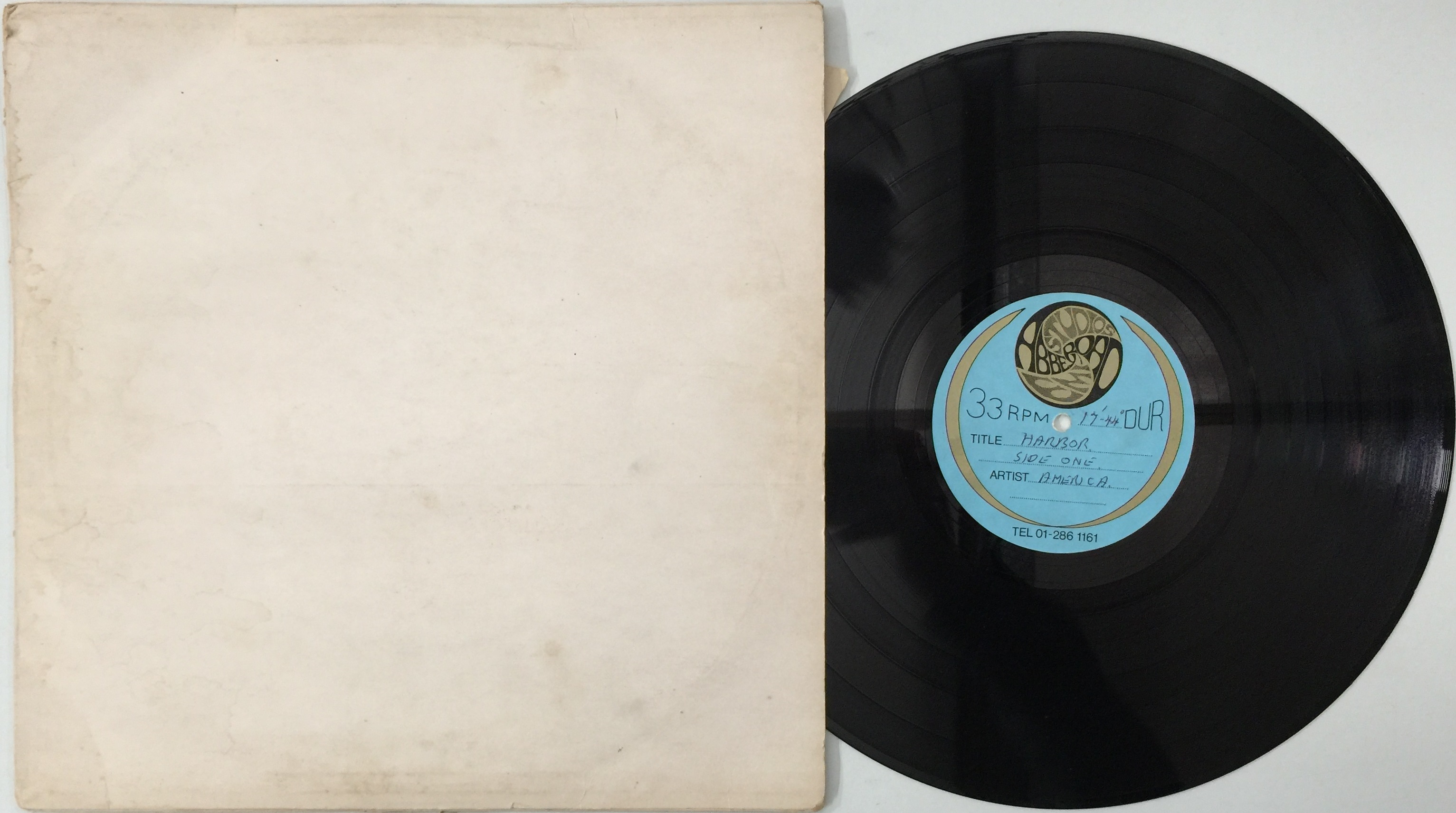 Lot 63 - AMERICA - HARBOR LP (ORIGINAL UK ABBEY ROAD
