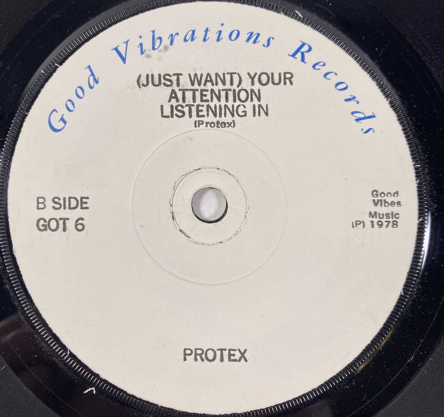 Lot 79 - PROTEX - DON'T RING ME UP 7" (GOOD VIBRATIONS