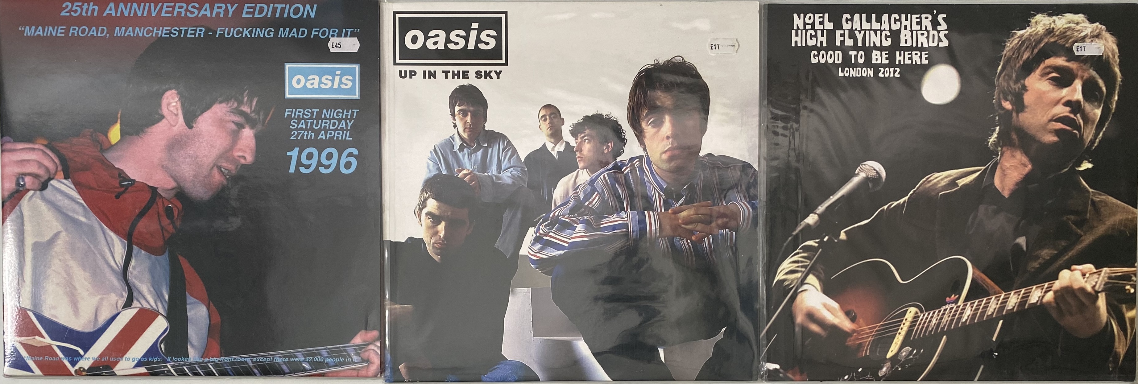 Lot 35 - OASIS - PRIVATE RELEASE LP PACK