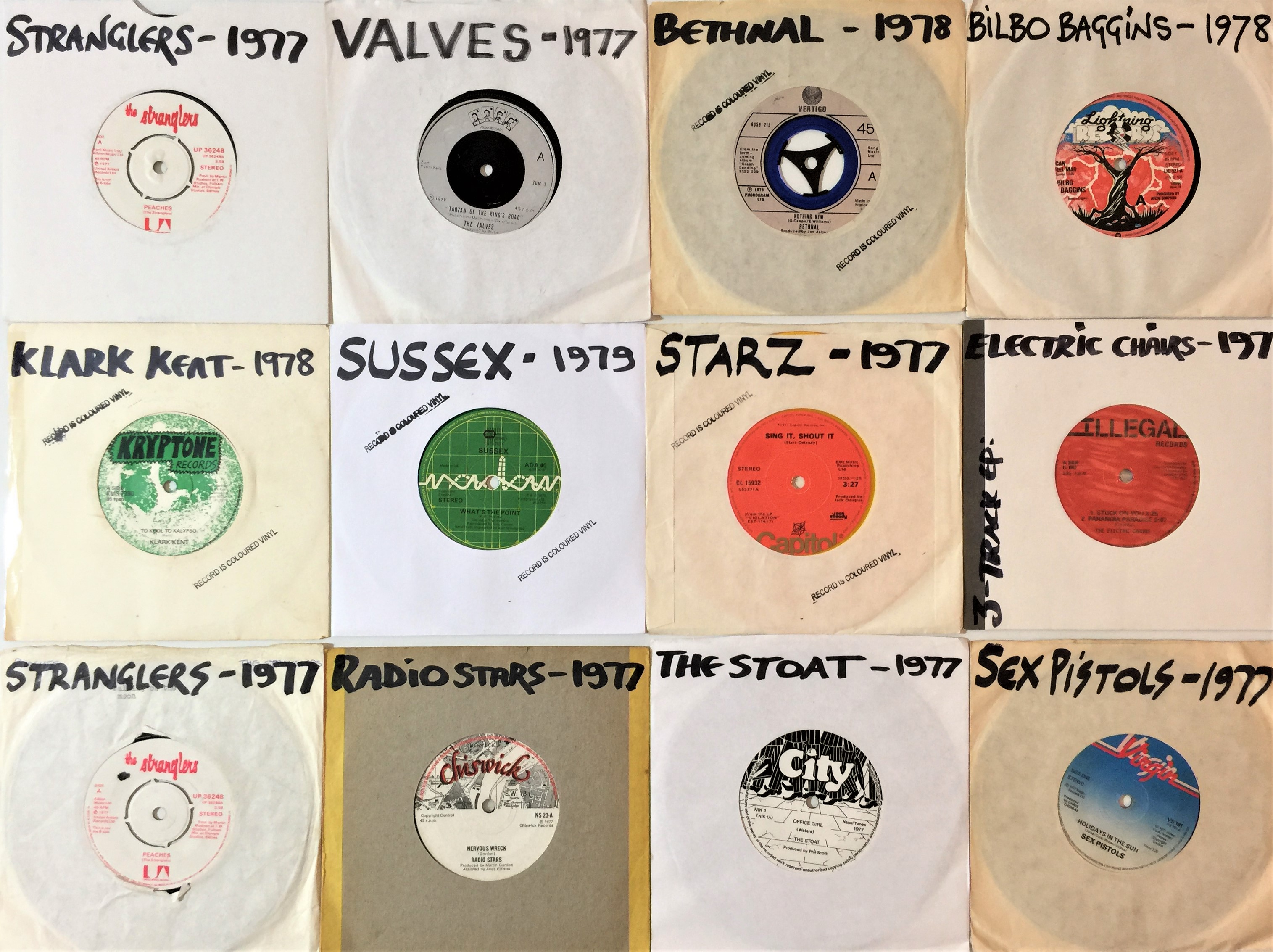 Lot 160 - Punk 7" - 1976 To 1979
