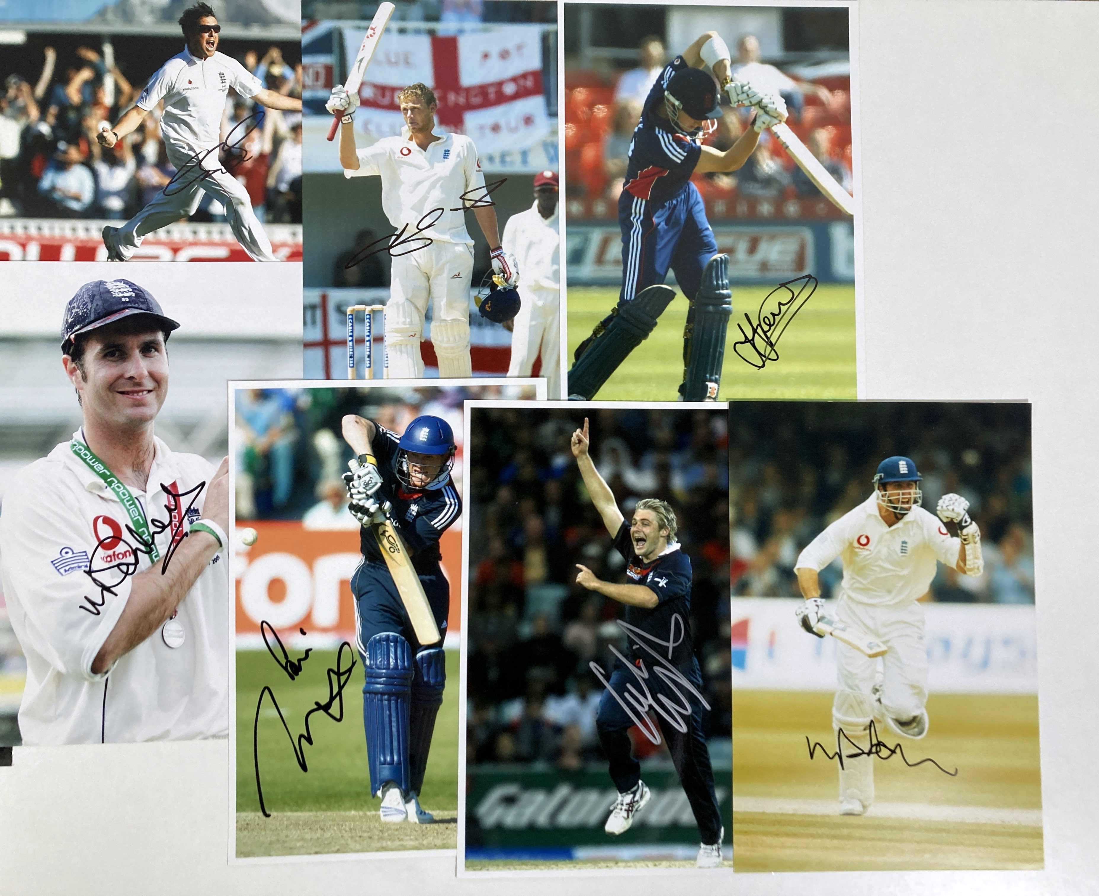 Lot 52 - SPORTING MEMORABILIA - CRICKET STARS - SIGNED