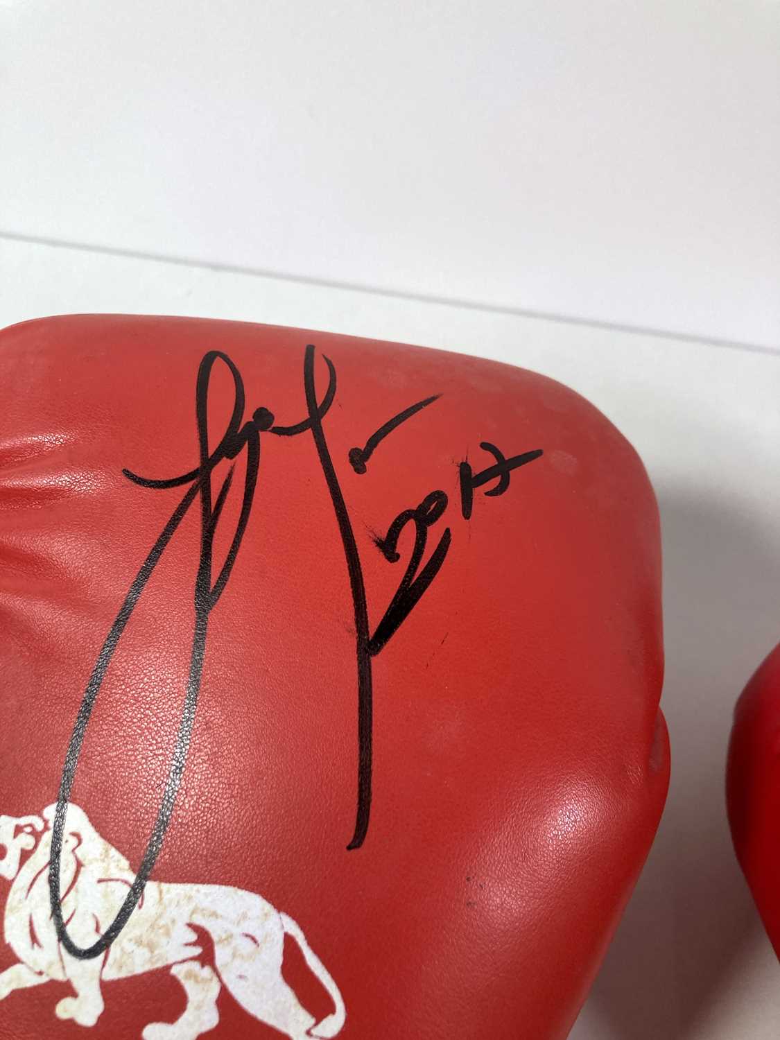Lot 56 - BOXING MEMORABILIA - SIGNED GLOVES INC