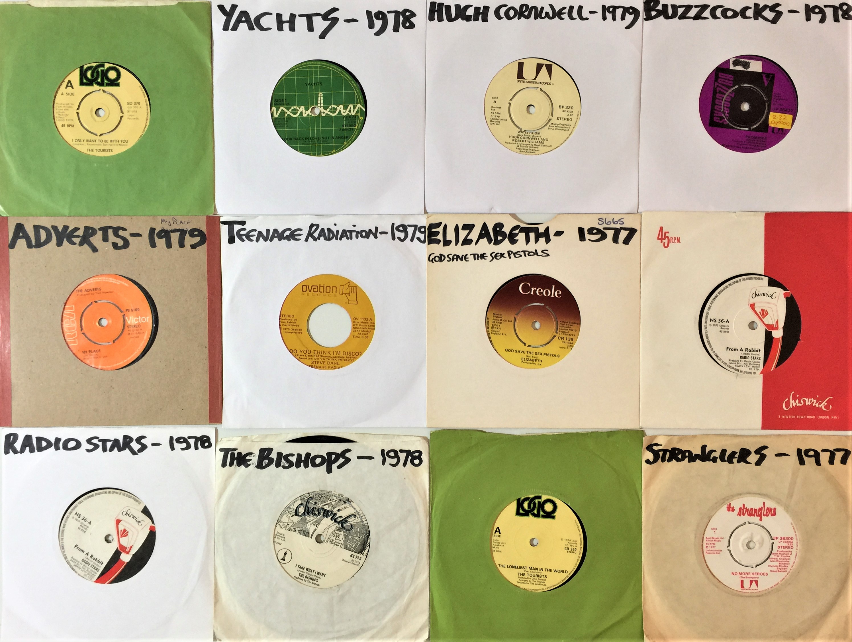 Lot 163 - Punk 7" - 1976 To 1979