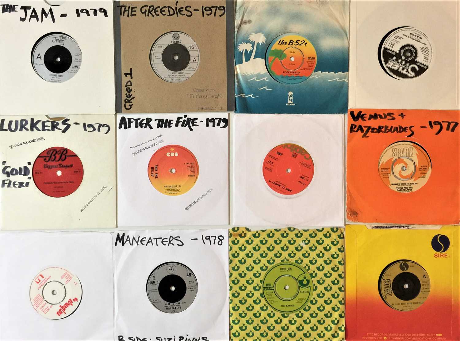 Lot 165 - Punk 7" - 1976 To 1979