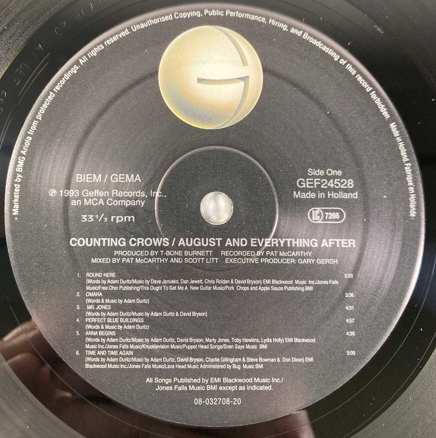 Lot 135 - COUNTING CROWS - AUGUST AND EVERYTHING AFTER