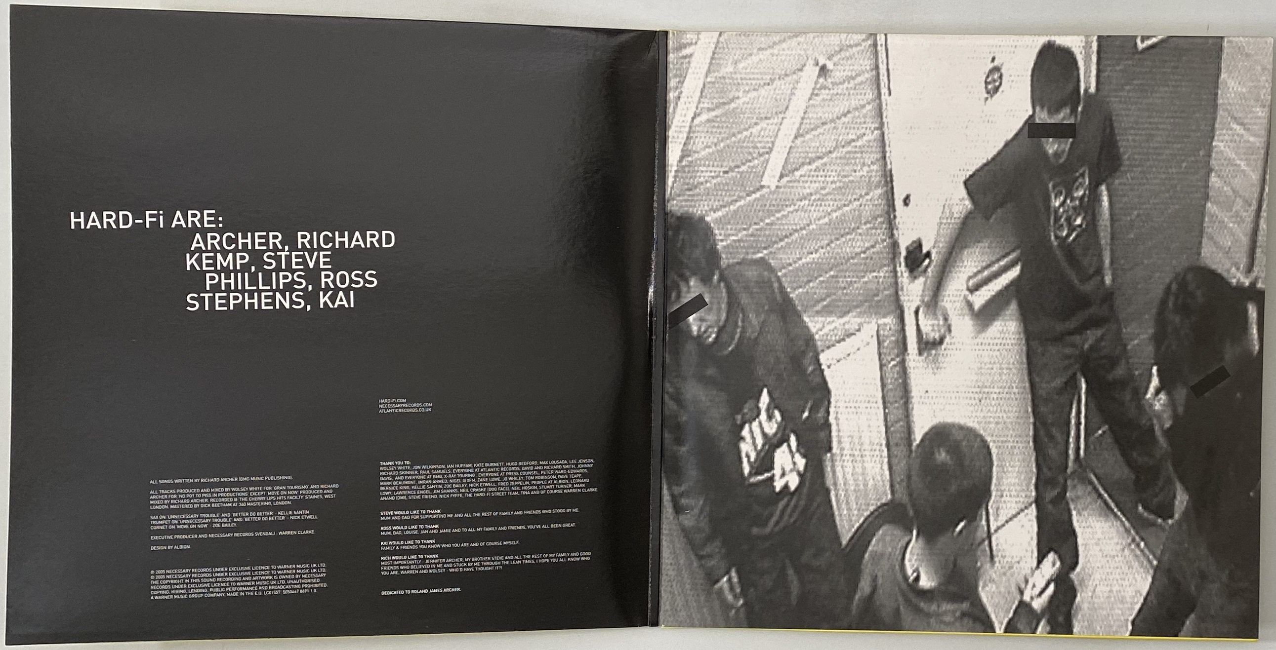 Lot 143 - HARD-FI - STARS OF CCTV LP (UK OG