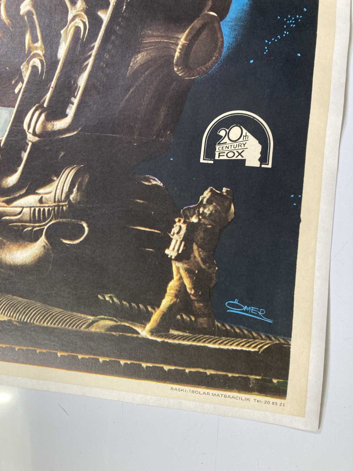 Lot 141 - ALIEN (1979) TURKISH ONE-SHEET FILM POSTER.