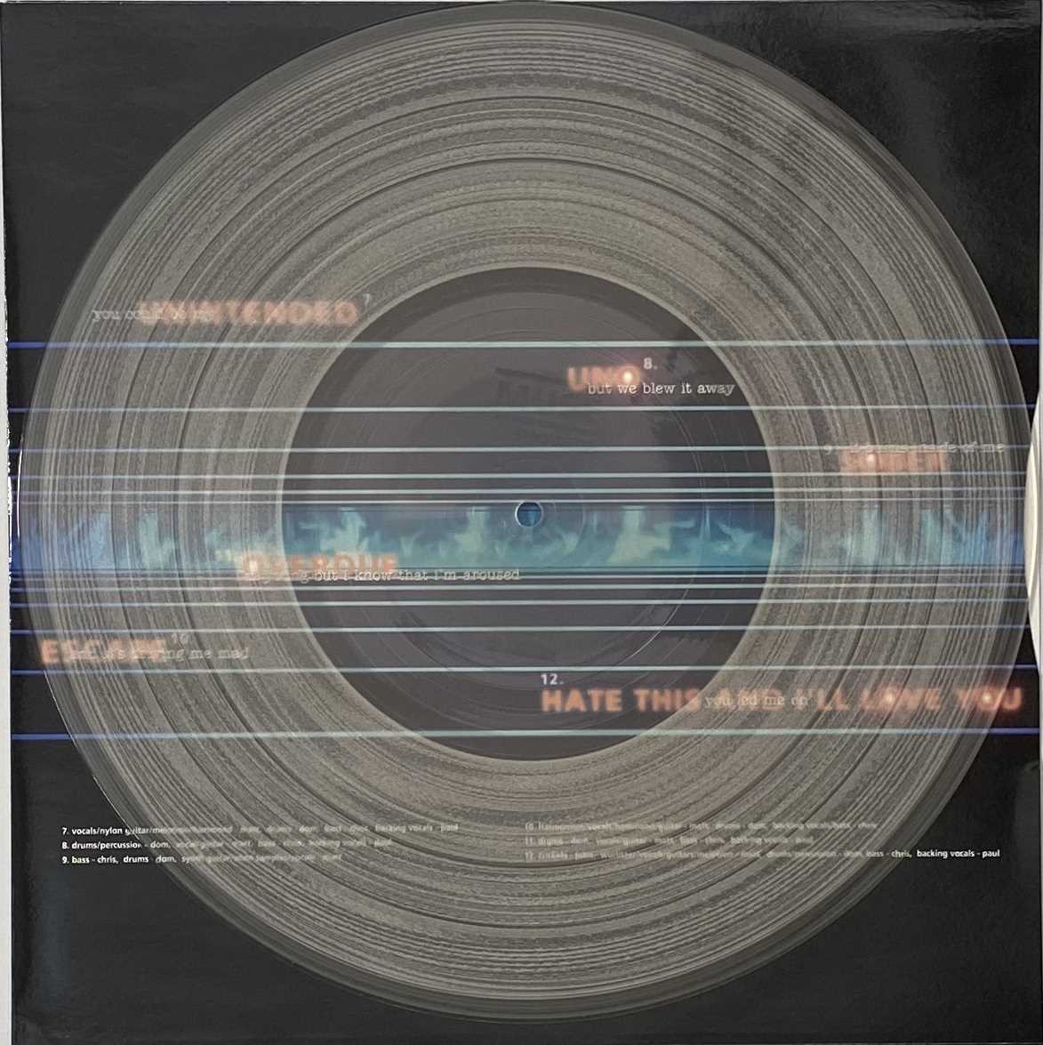 Lot 156 - MUSE - SHOWBIZ LP (1999 UK CLEAR VINYL
