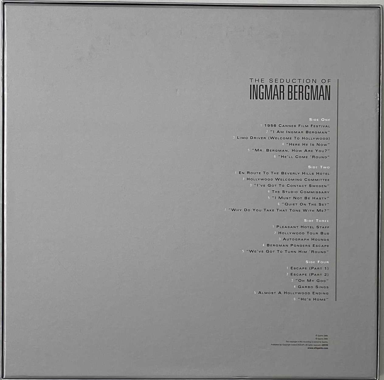 Lot 112 - SPARKS - THE SEDUCTION OF INGMAR BERGMAN