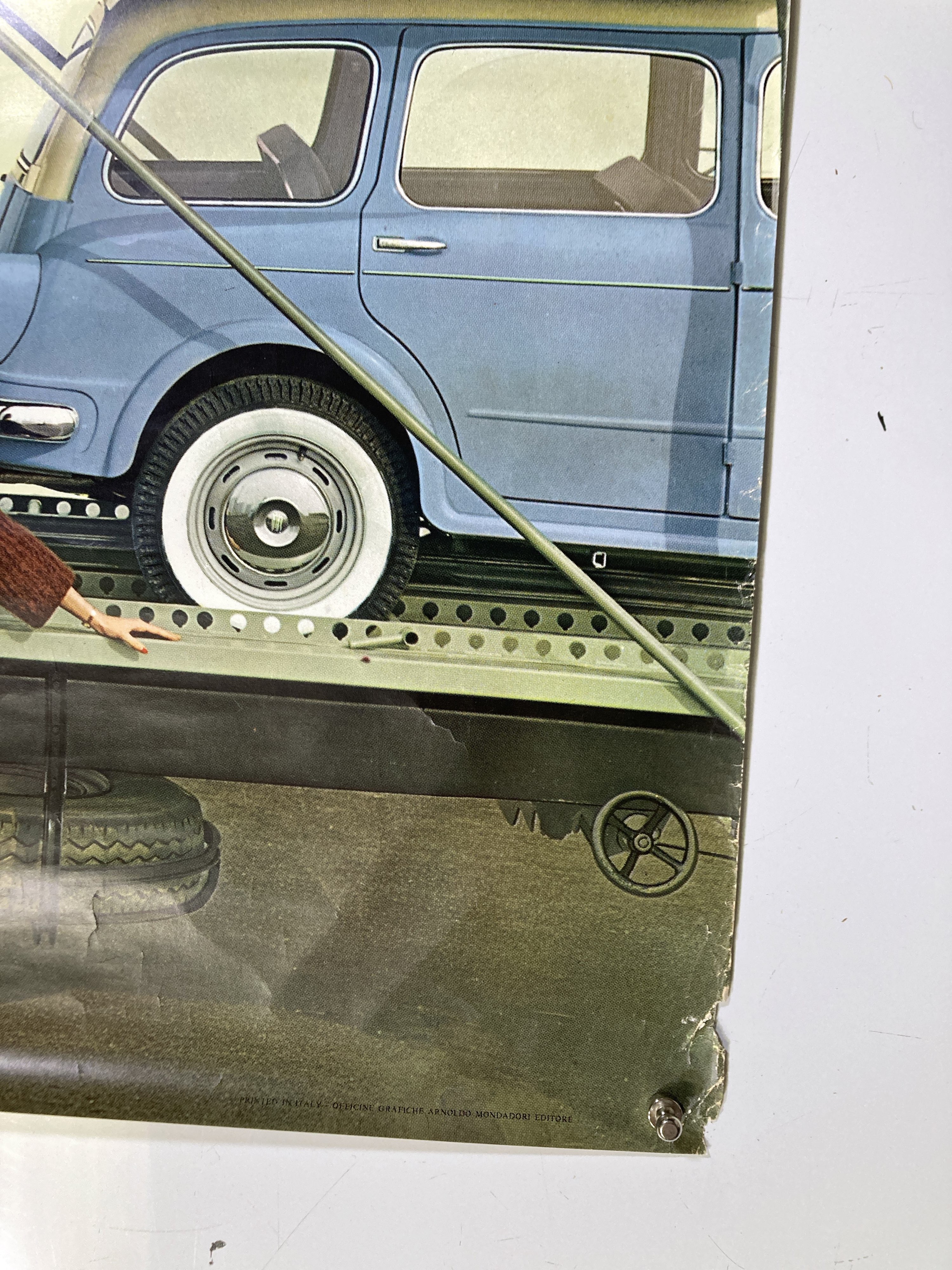 Lot 215 - AUTOMOBILES / ADVERTISING POSTER - ORIGINAL