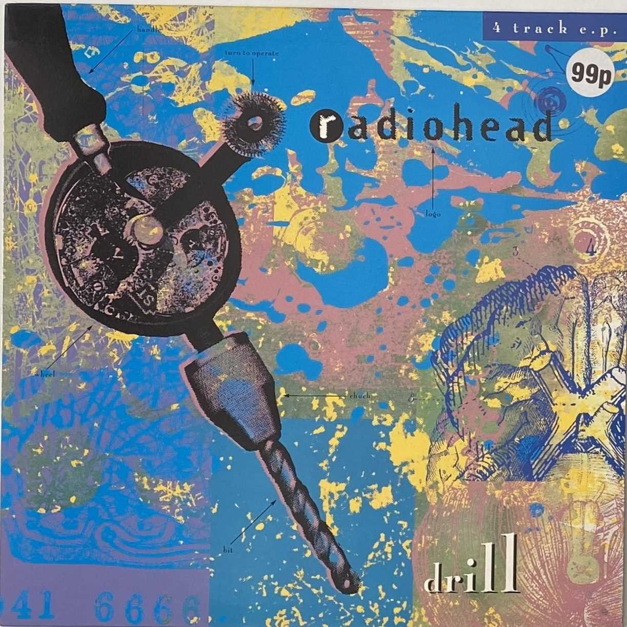 Lot 15 - RADIOHEAD - DRILL EP 12" (UK OG - PARLOPHONE