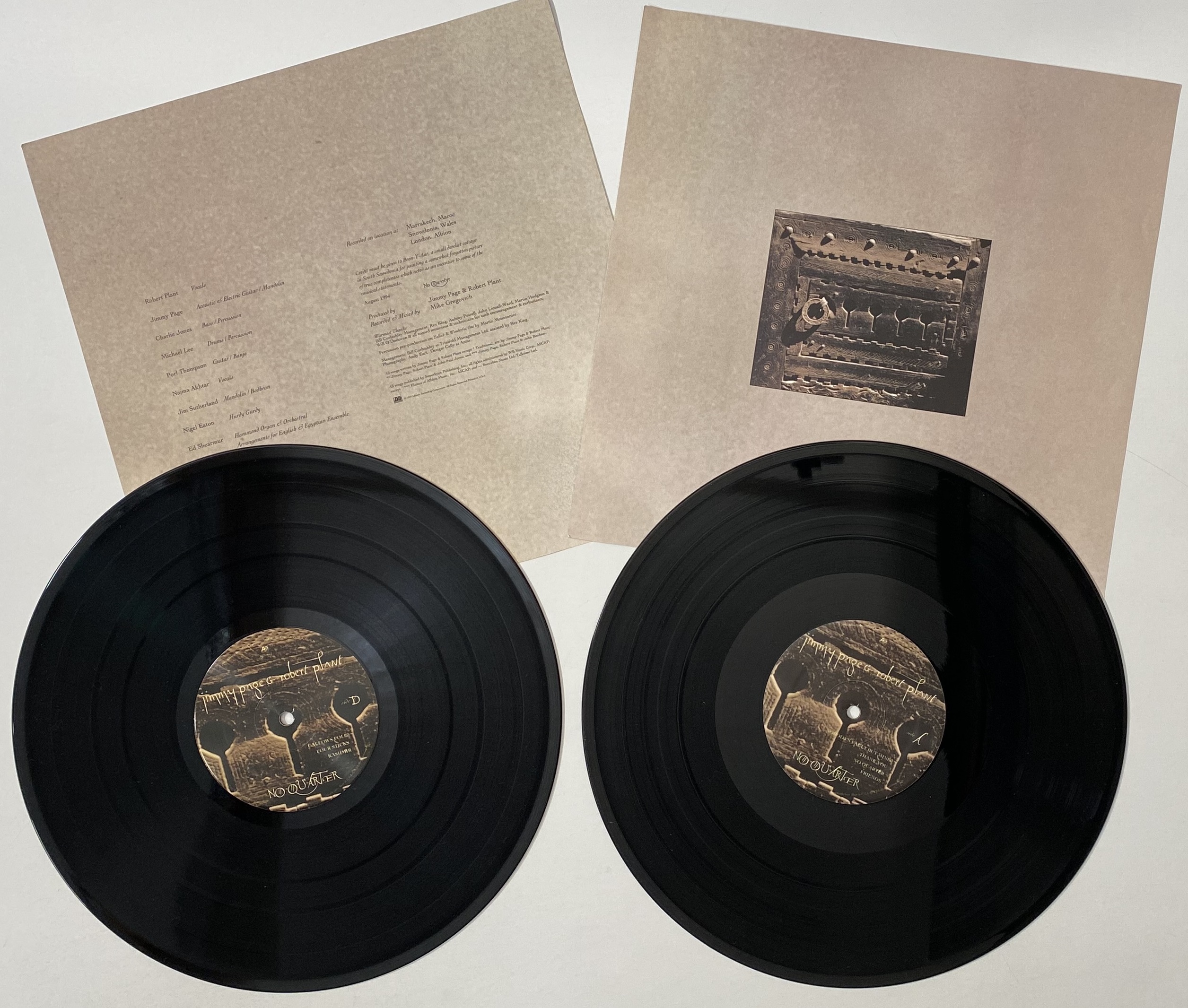 Lot 166 - JIMMY PAGE & ROBERT PLANT - LP PACK