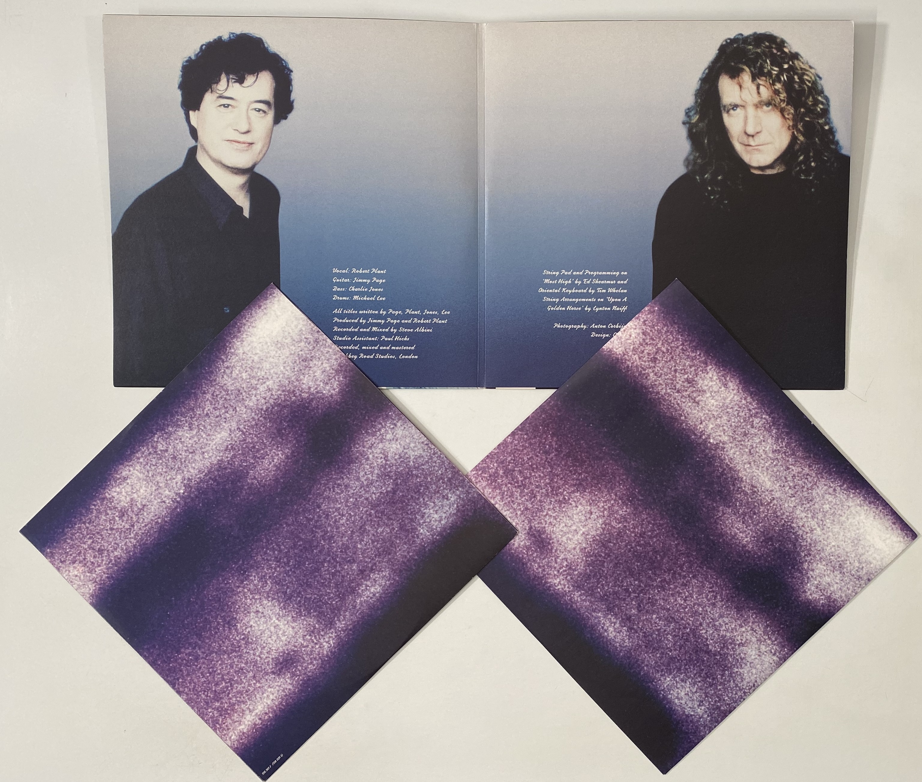 Lot 166 - JIMMY PAGE & ROBERT PLANT - LP PACK