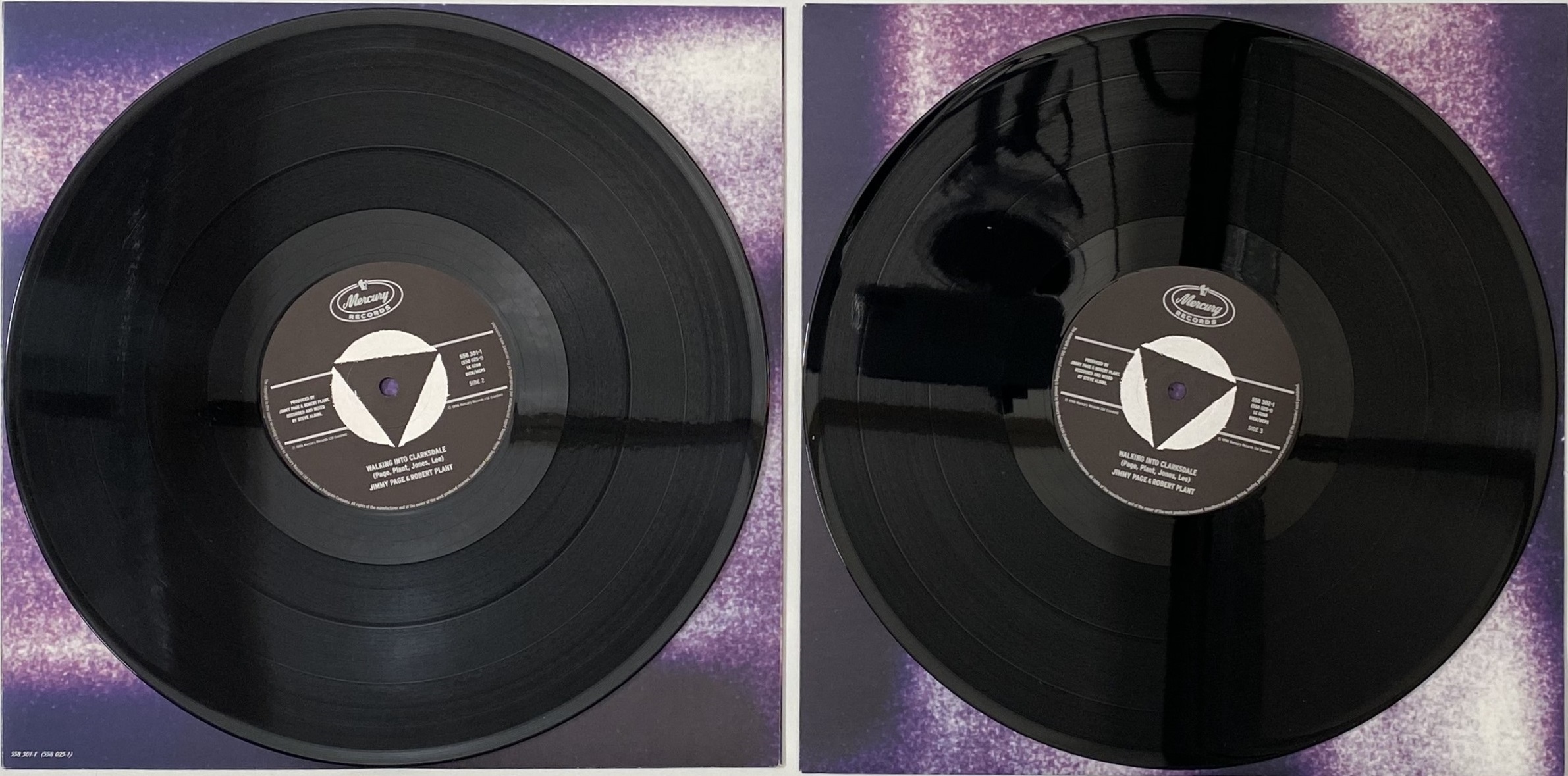 Lot 166 - JIMMY PAGE & ROBERT PLANT - LP PACK