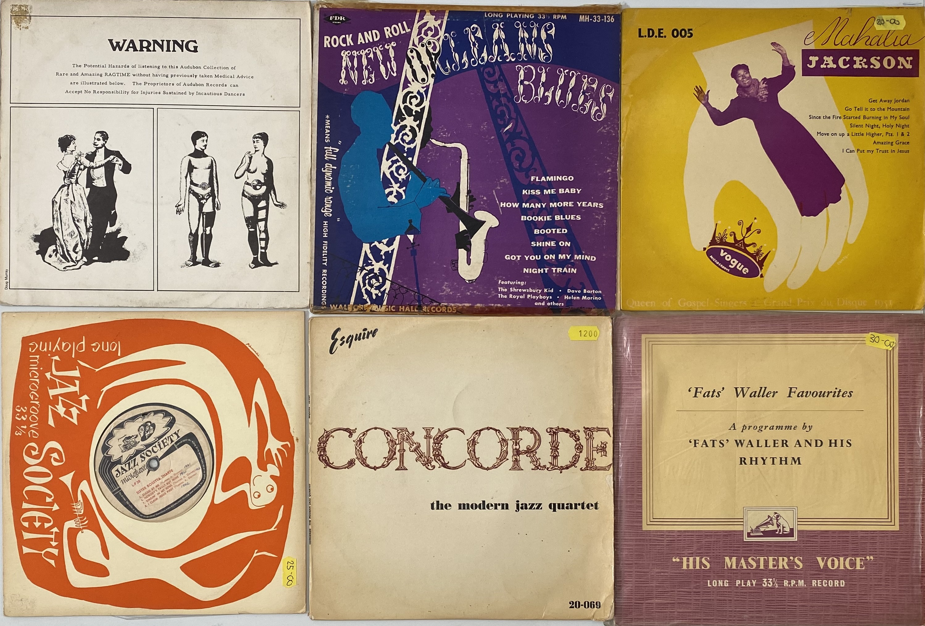 Lot 43 - BLUES/ JAZZ - 10" LP COLLECTION