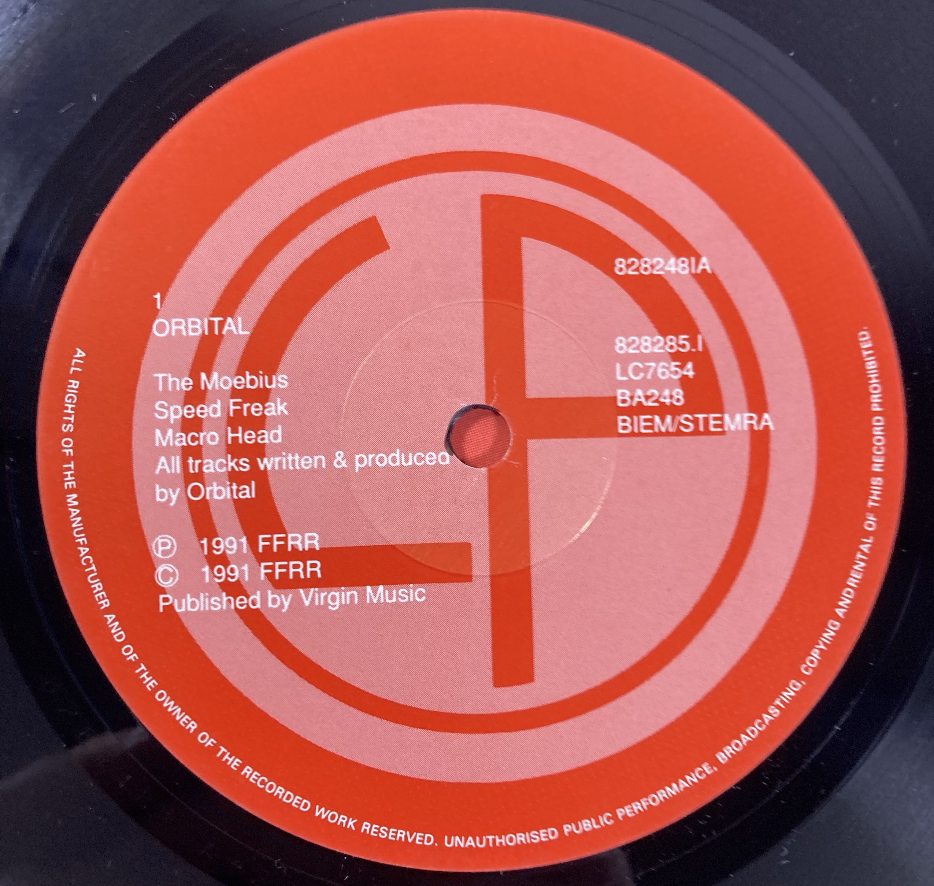 Lot 181 - ORBITAL - ORBITAL (UK OG - 8282481)