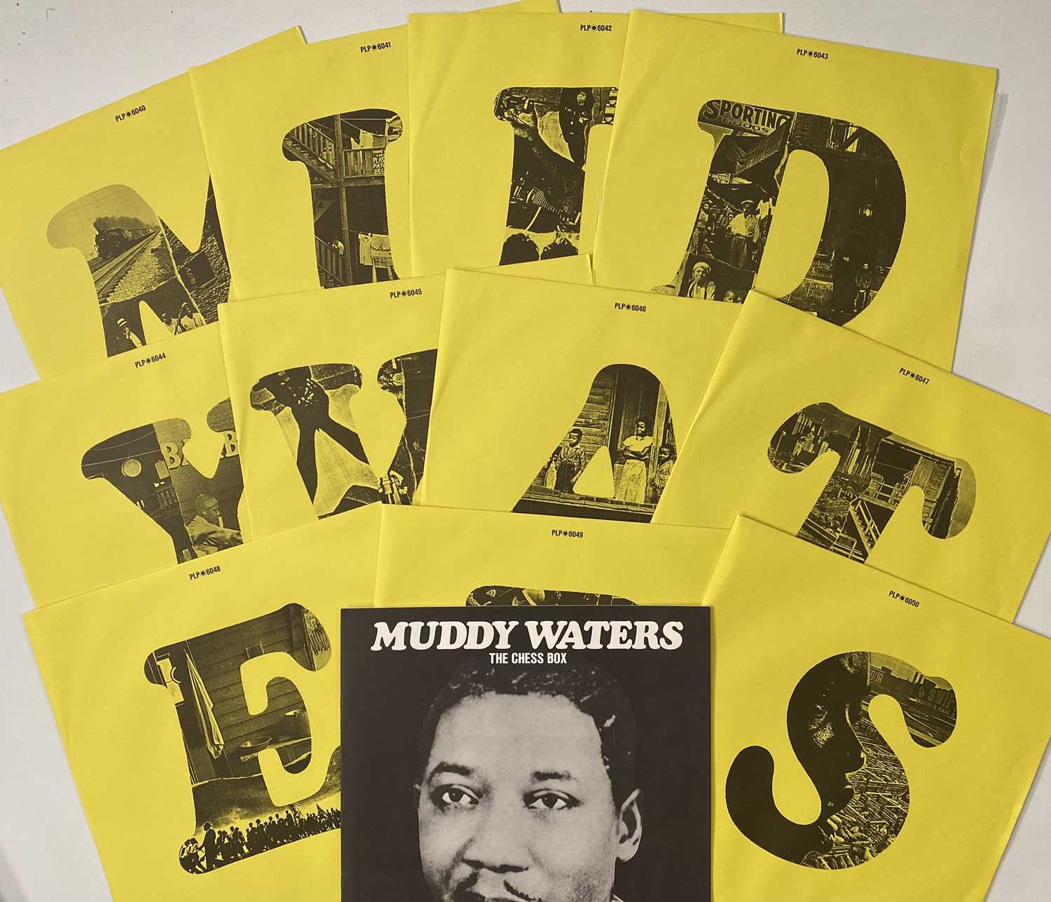 Lot 45 - MUDDY WATERS - THE CHESS BOX LP (JAPANESE BOX